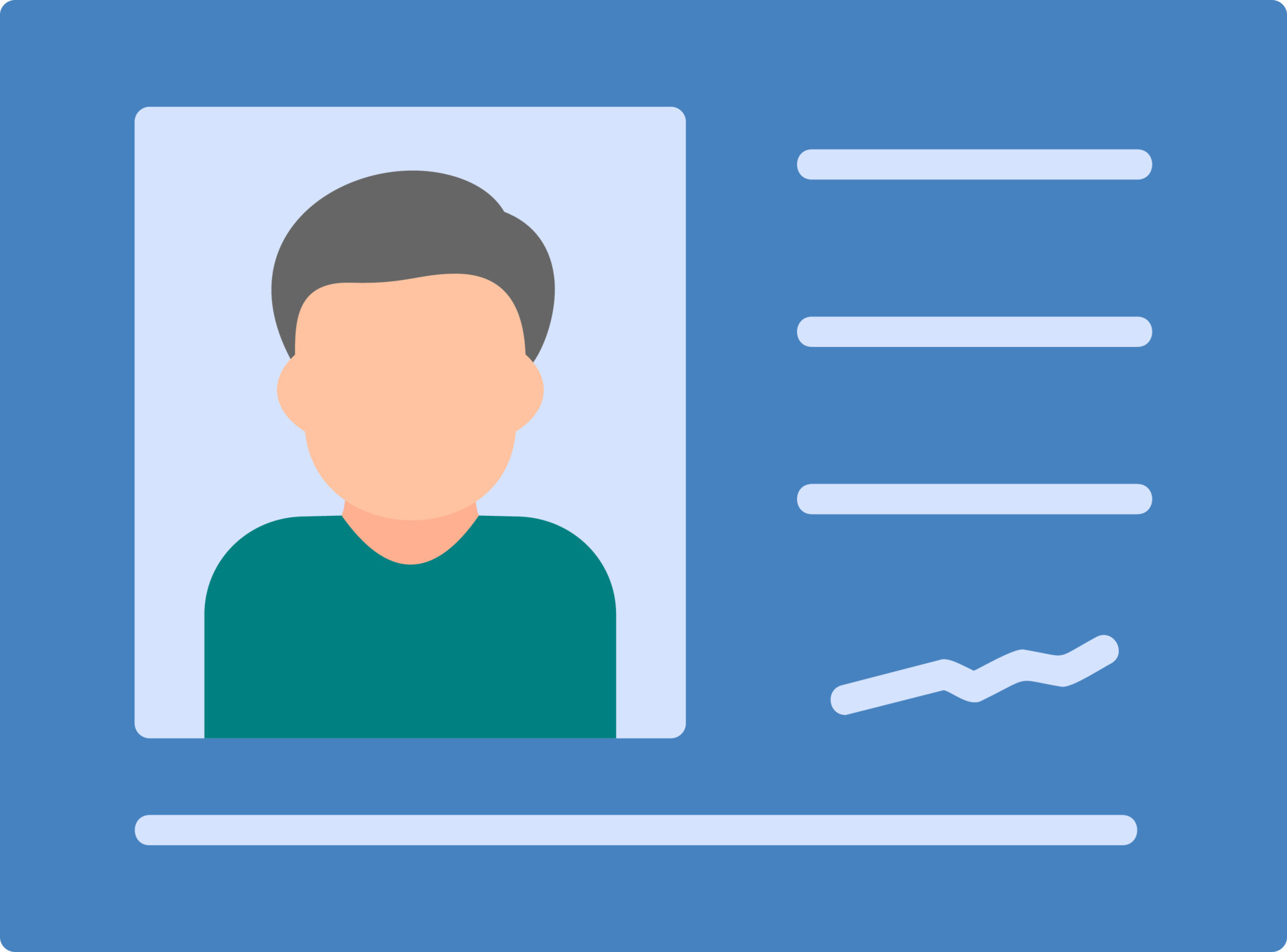 Identification Card Vector Icon 20403012 Vector Art At Vecteezy
