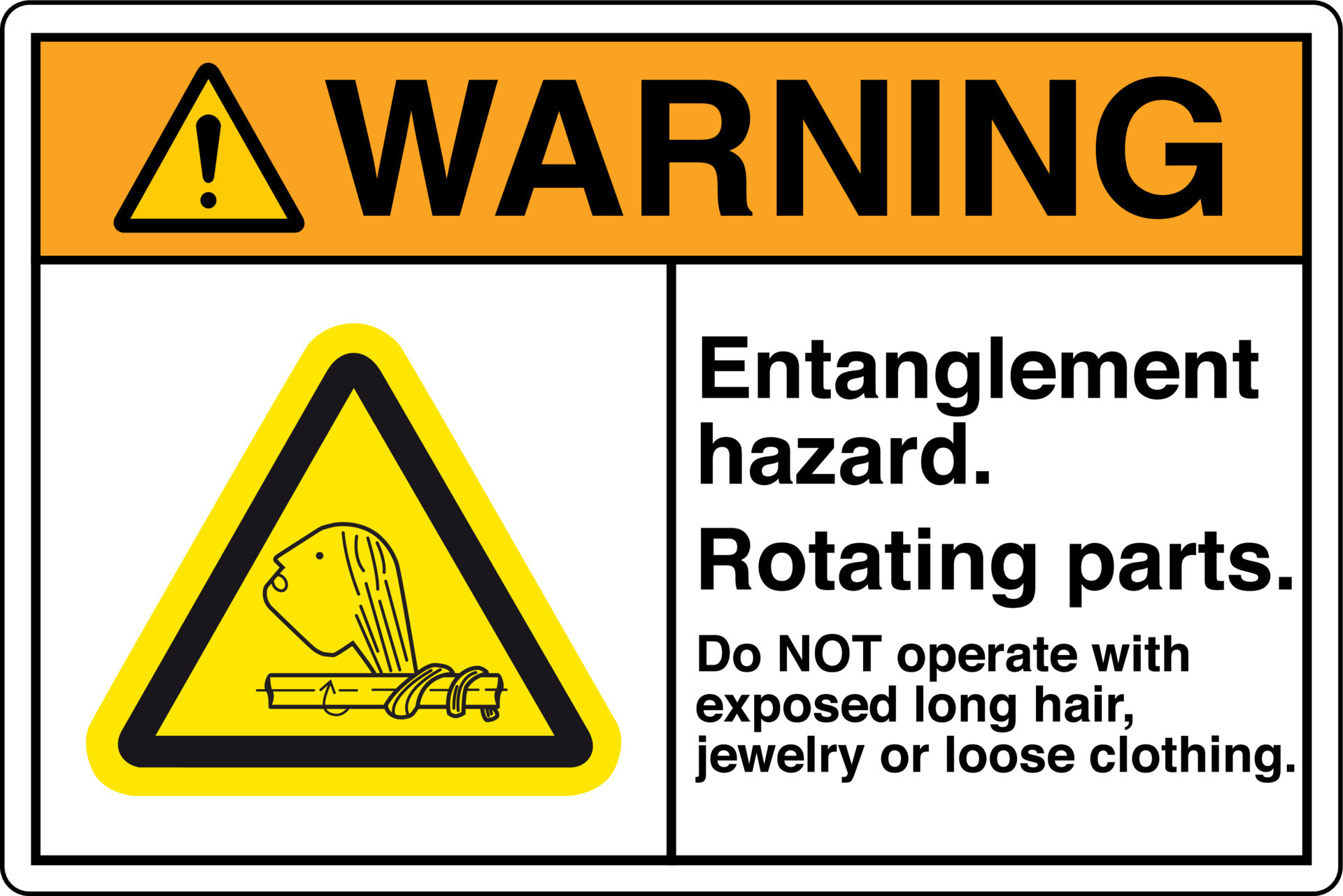 Warning Entanglement Hazard ANSI Safety Label | lupon.gov.ph Warning Entanglement Hazard ANSI Safety Label | lupon.gov.ph