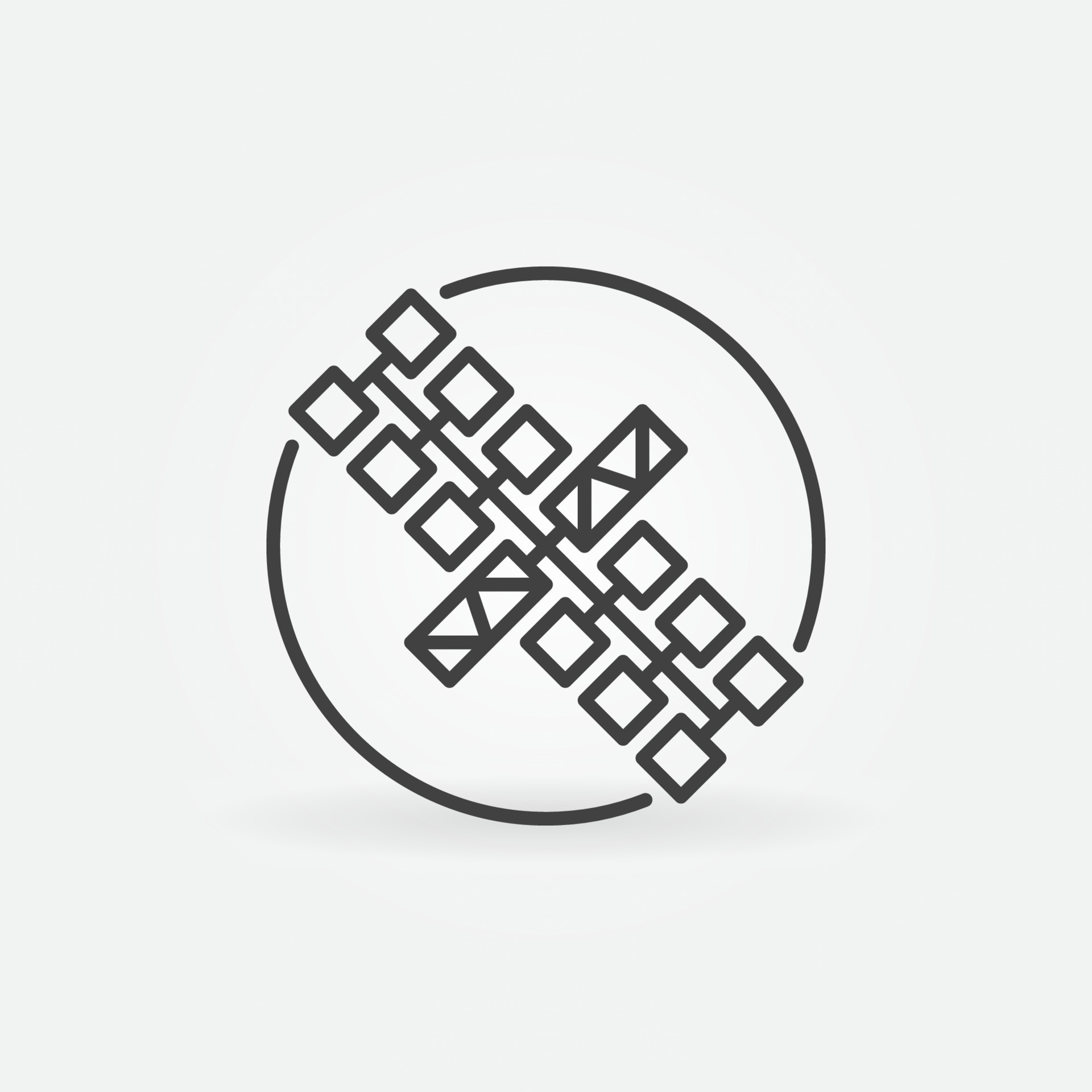 Solar-Powered Radiosonde vector round concept outline icon 20413679 ... Solar-Powered Radiosonde vector round concept outline icon 20413679 ...