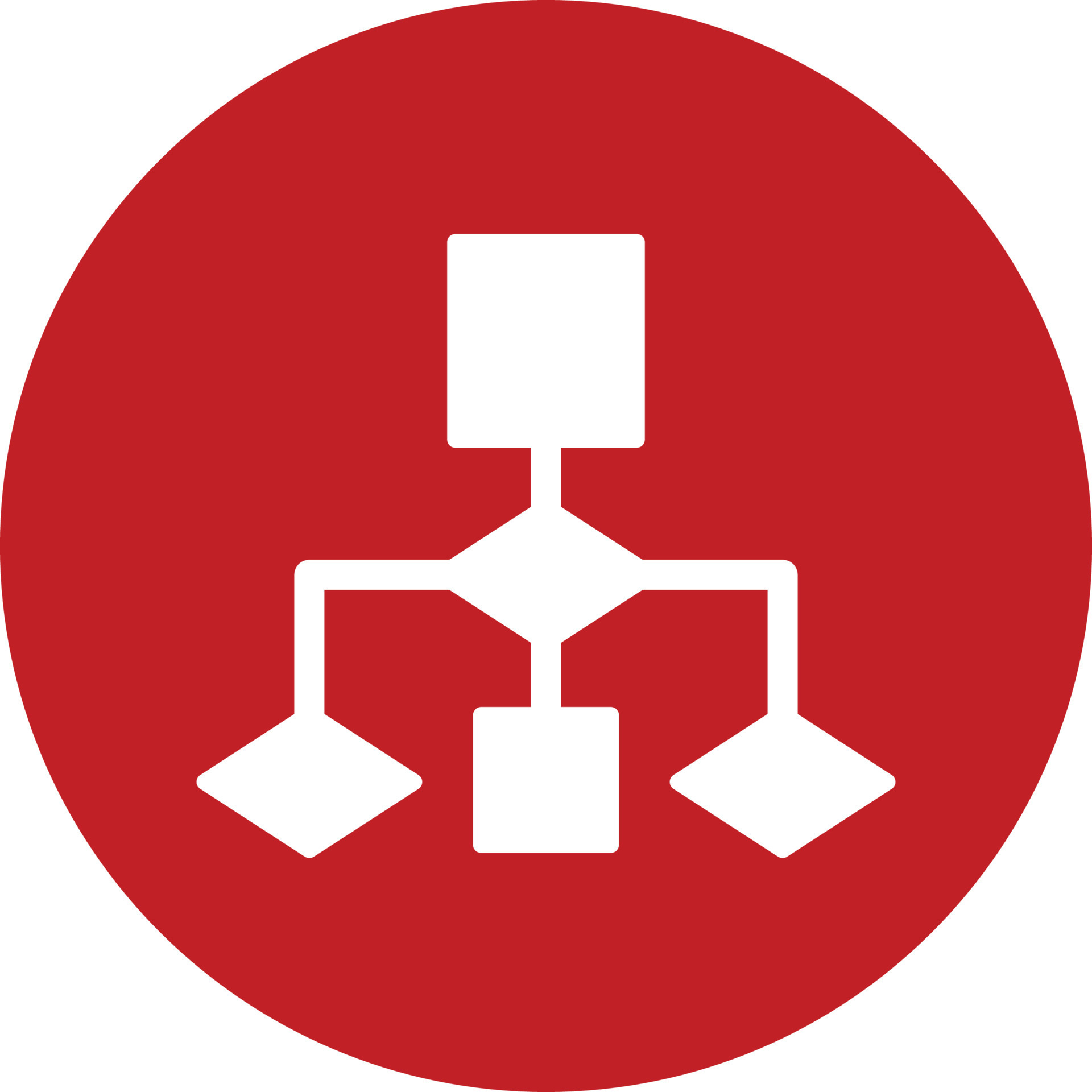 Flow Chart Vector Icon 20415301 Vector Art At Vecteezy