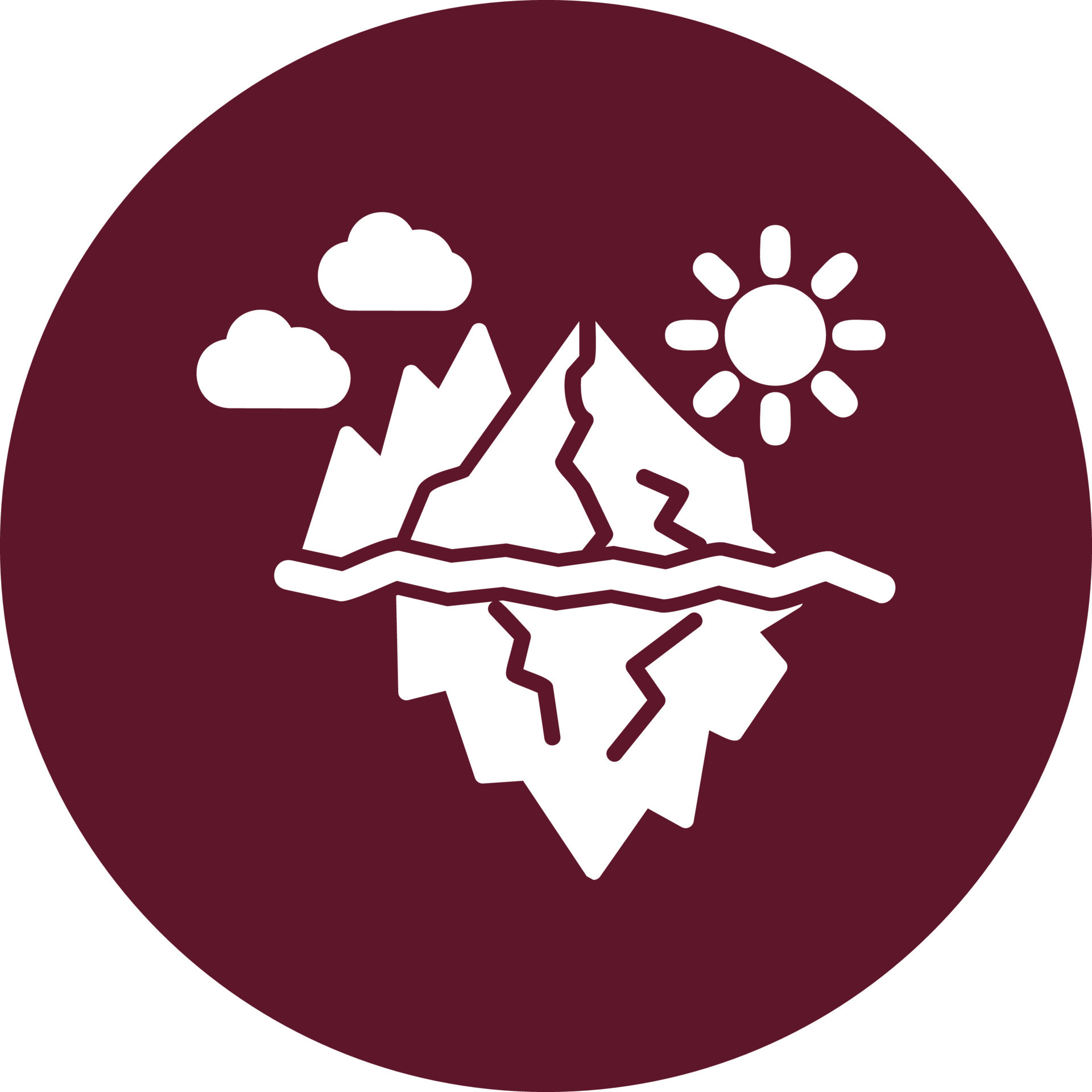 Glacier Vector Icon 20418828 Vector Art at Vecteezy