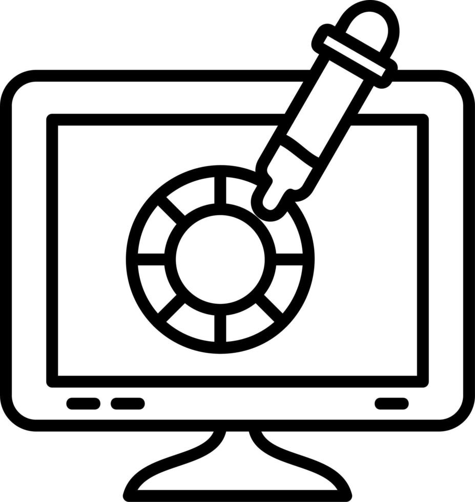 Color Wheel Vector Icon 20427652 Vector Art at Vecteezy