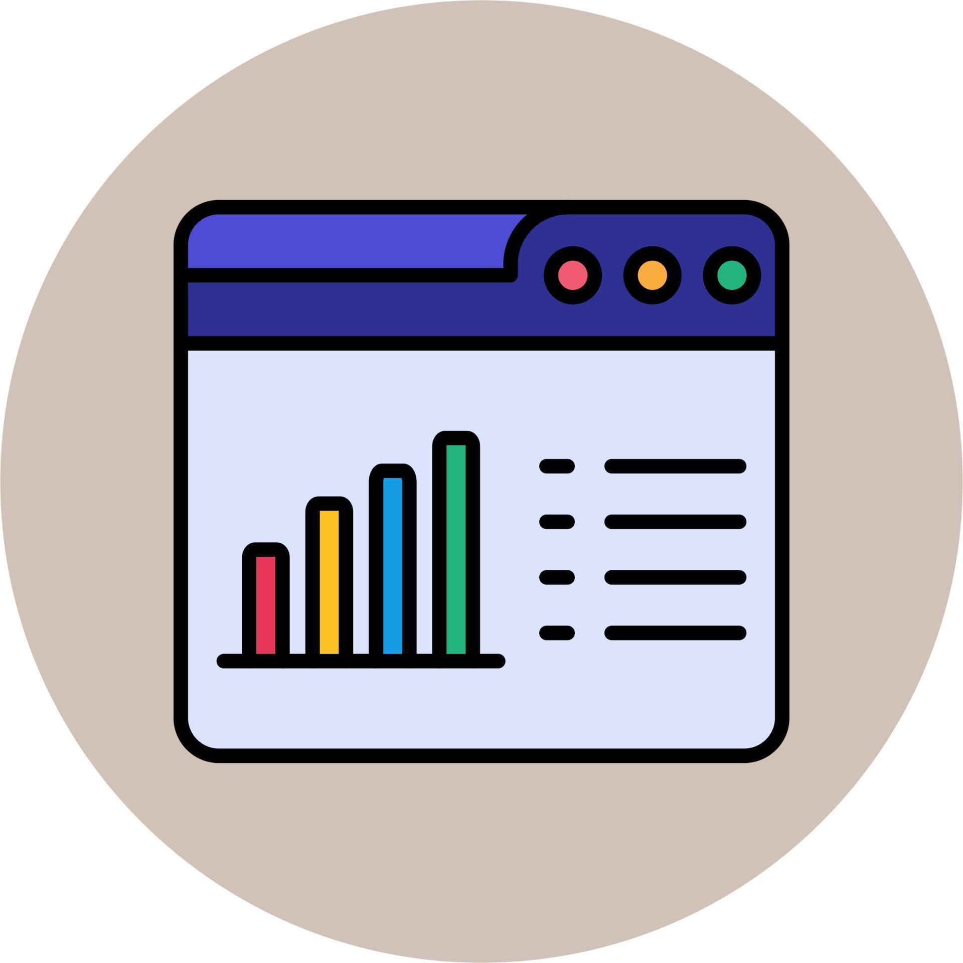 Web Progress Chart Vector Icon 20431209 Vector Art at Vecteezy