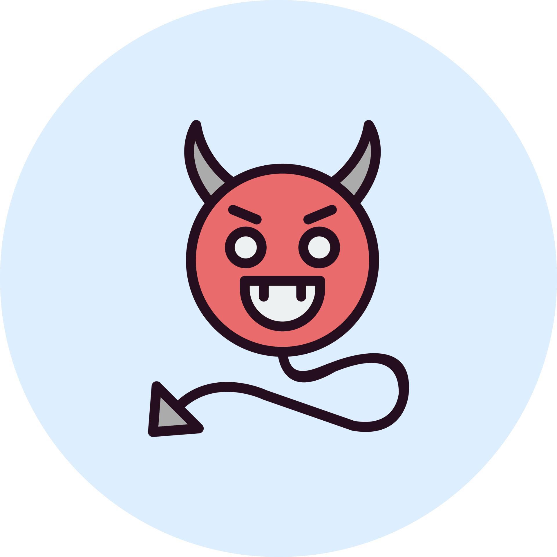 Evil Vector Icon 20433753 Vector Art at Vecteezy