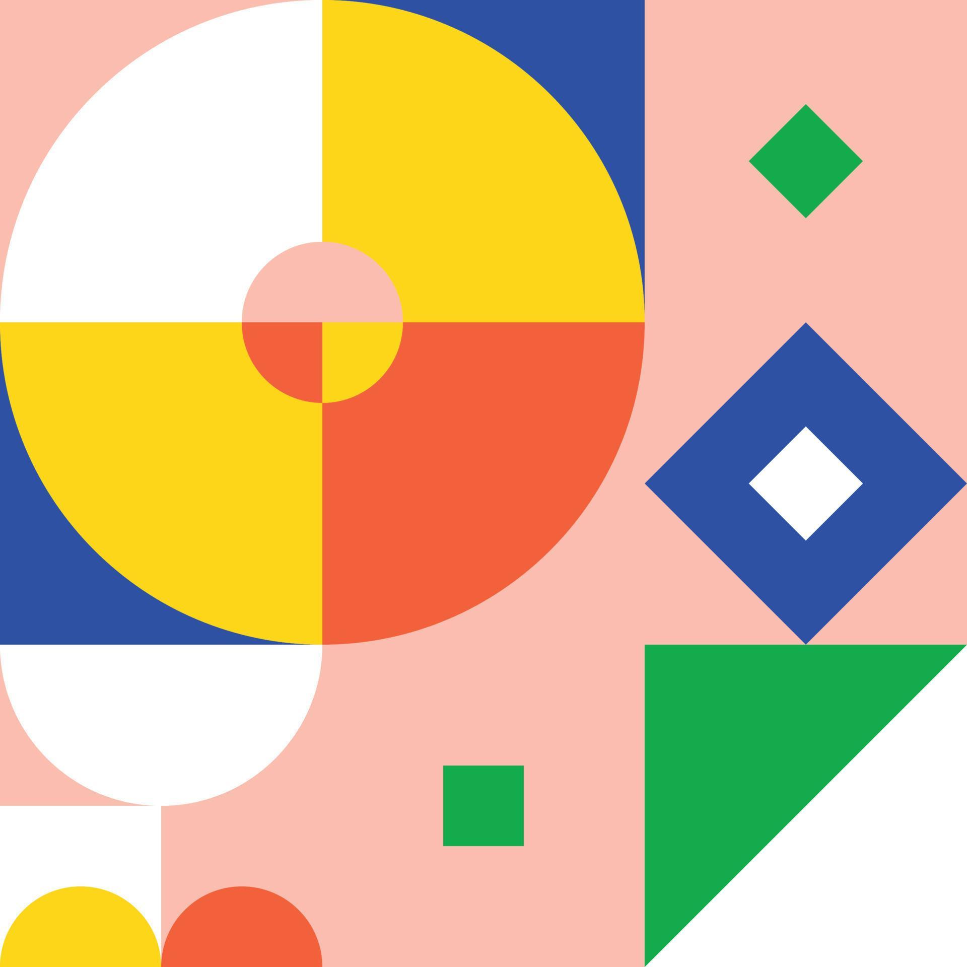 Geometric color pattern. Suitable for corporate identity, packaging ...