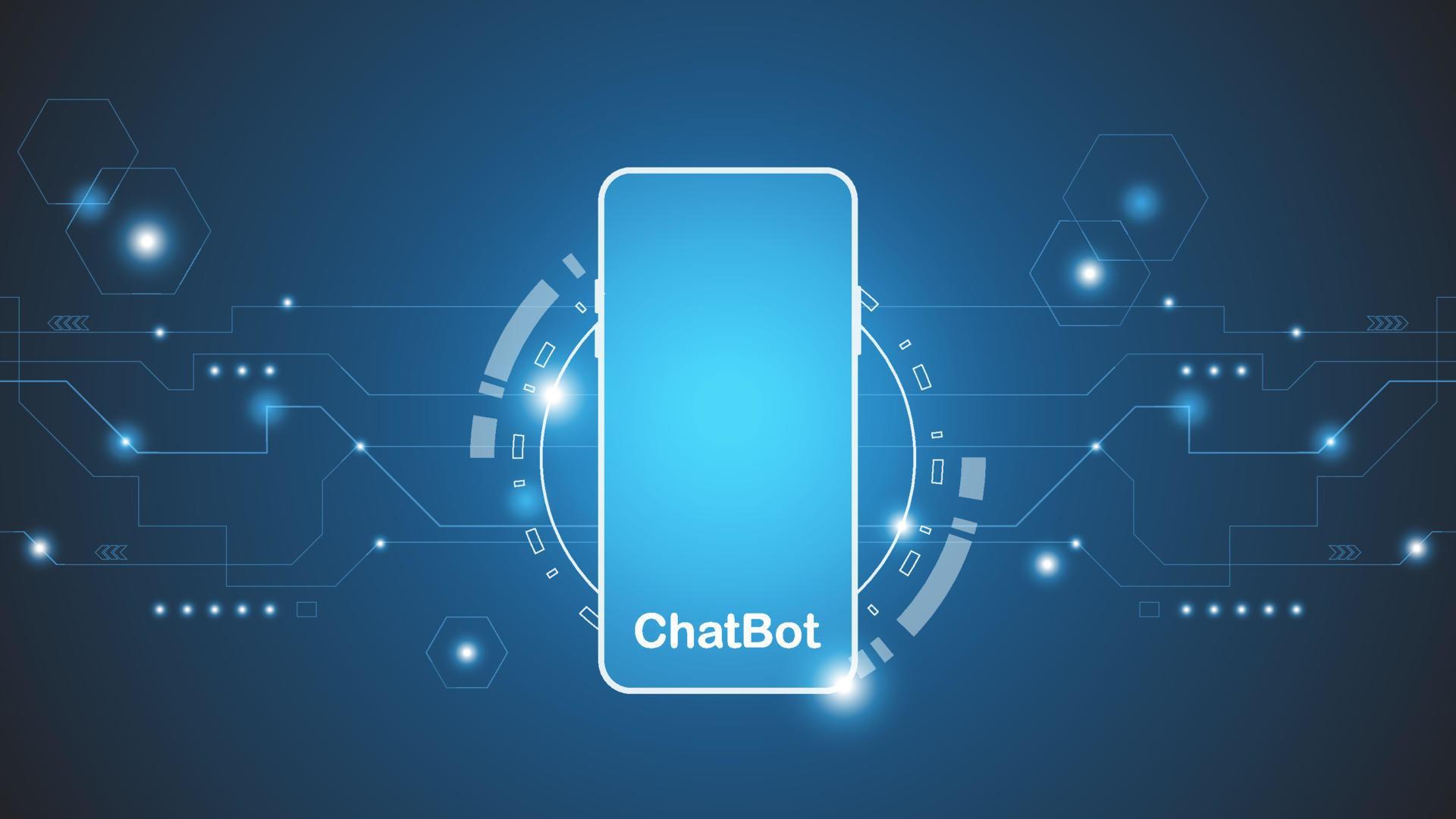 Chatbot Ai Artificial Intelligence Technology Hitech Concept Chatbot Application Smart Bot