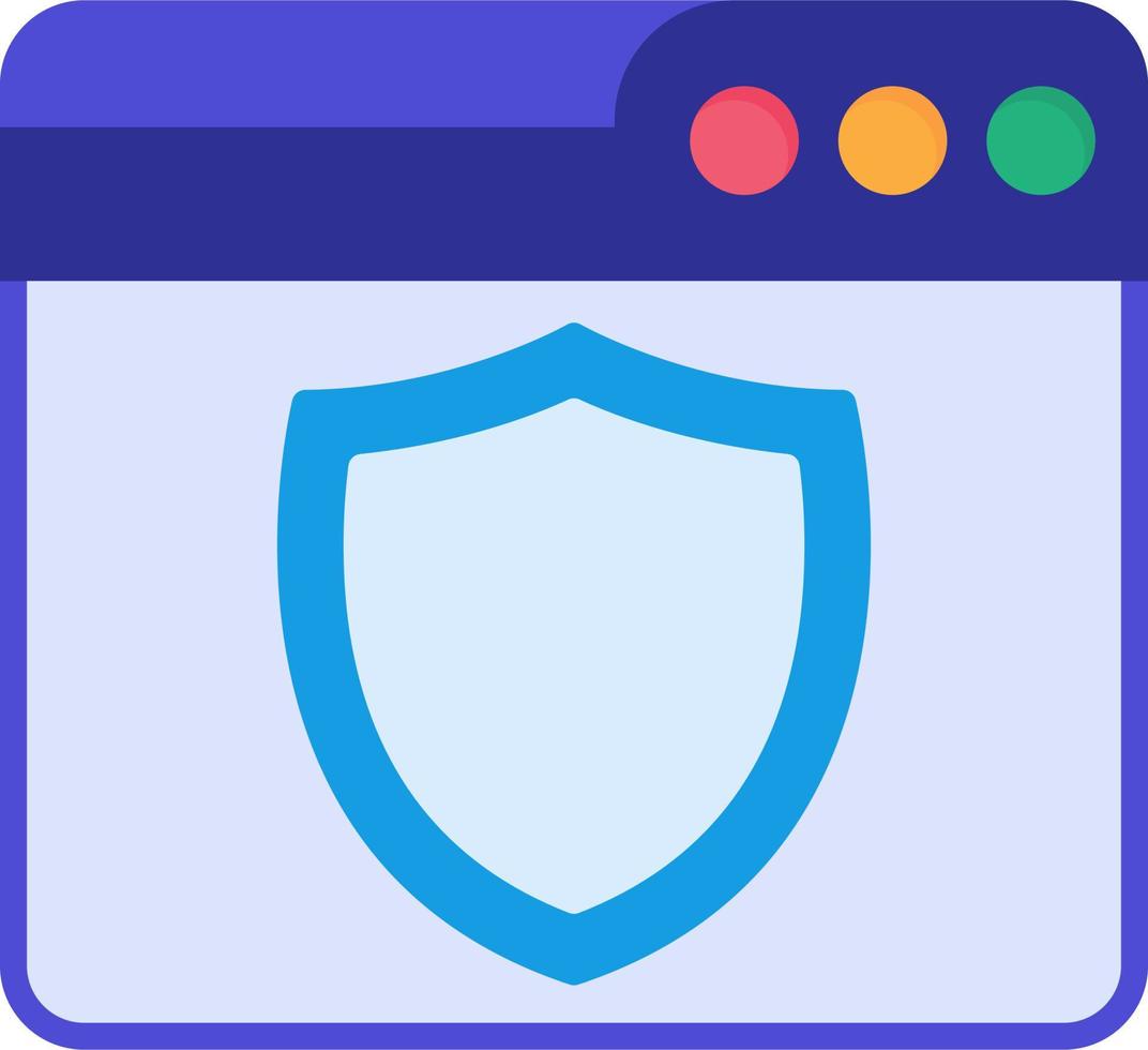 Browser Shield Vector Icon 20436851 Vector Art at Vecteezy