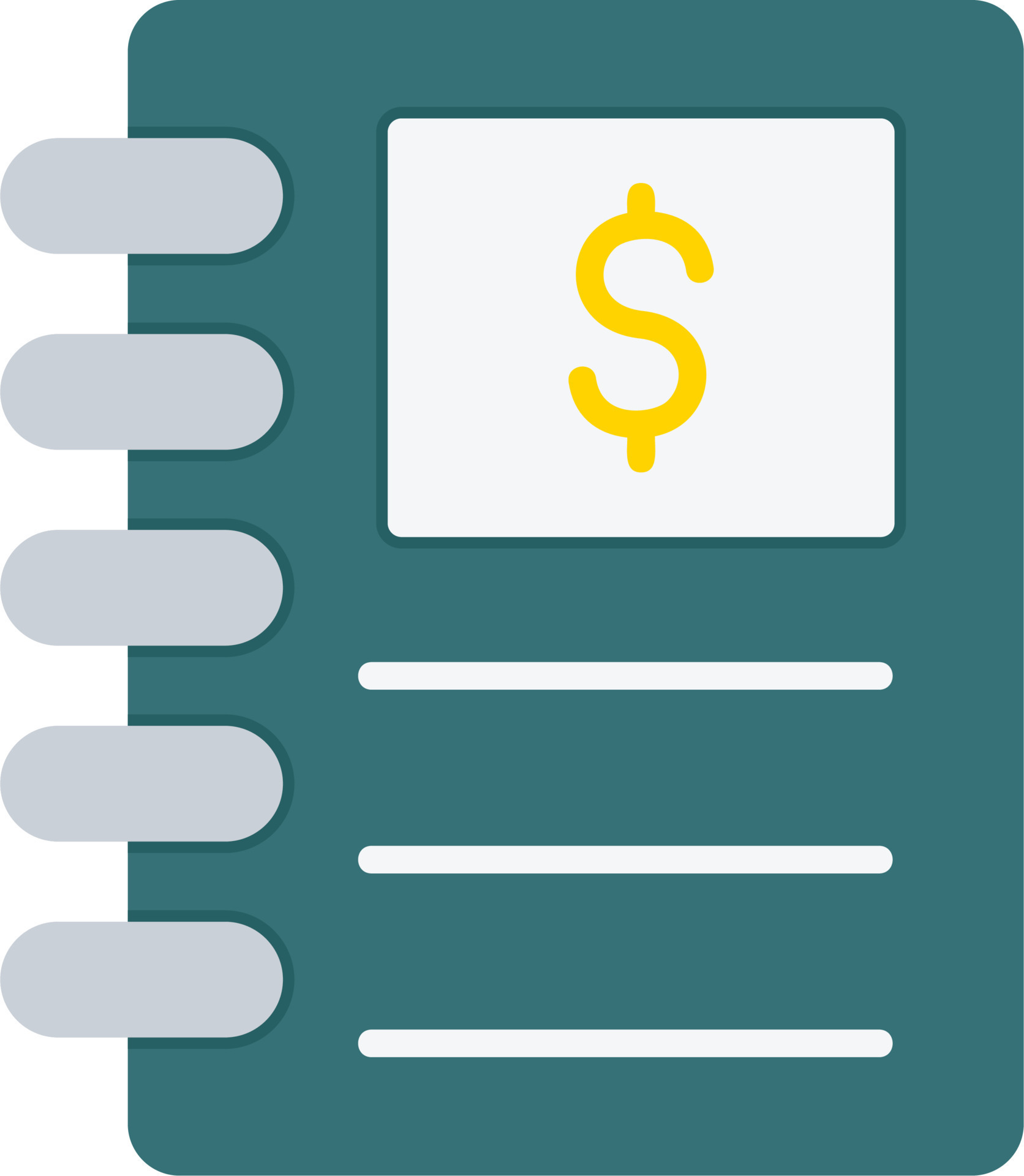 Ledger Vector Icon 20440293 Vector Art at Vecteezy