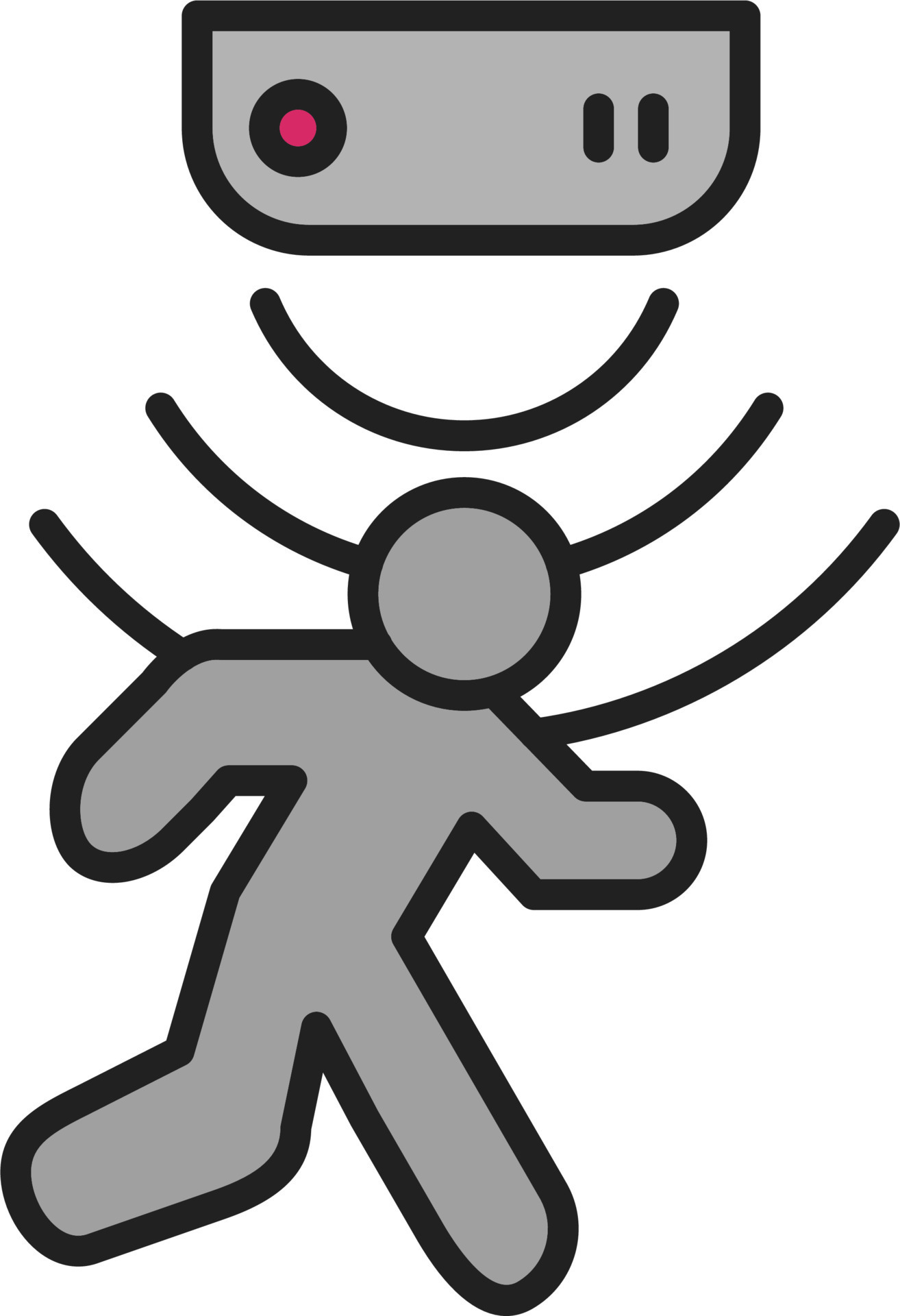 Motion Sensor Vector Icon 20441508 Vector Art at Vecteezy