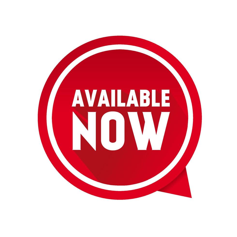 Available now label, badge, seal. Available now icon design. Vector ... Available now label, badge, seal. Available now icon design. Vector ...