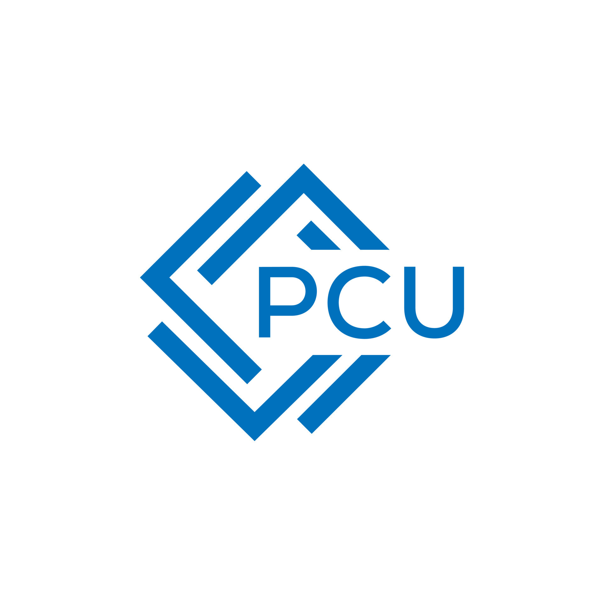 Ucp Letra Logo Diseño En Blanco Antecedentes Ucp Creativo Circulo