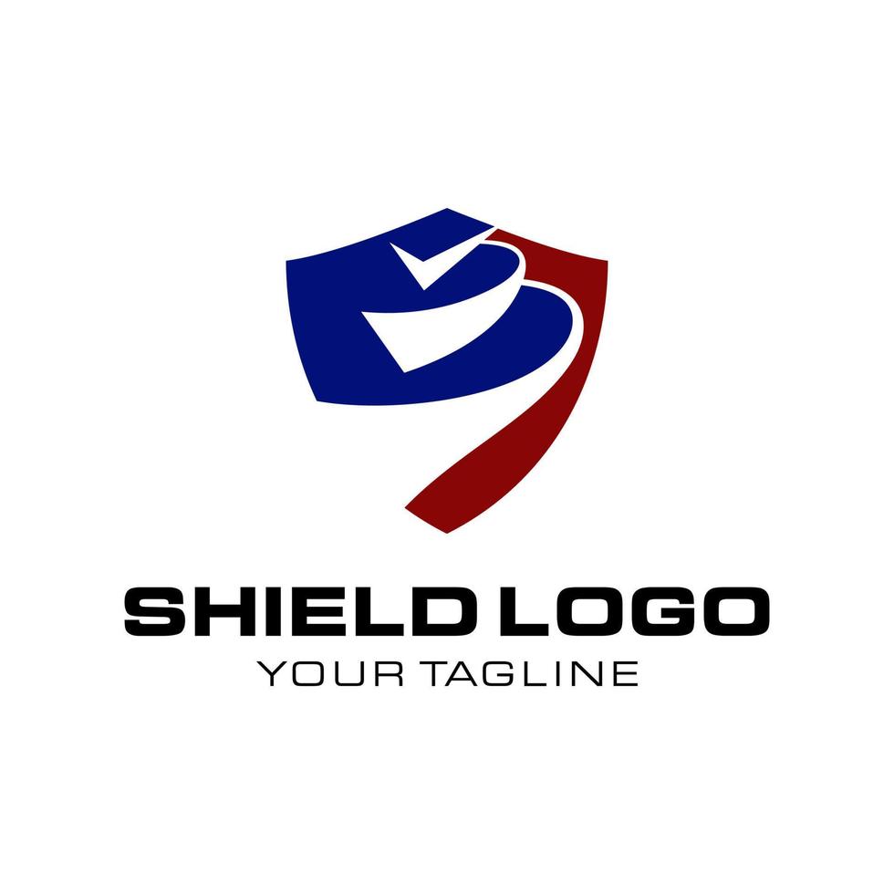 Shield Logo Design Vector Template 20448507 Vector Art At Vecteezy