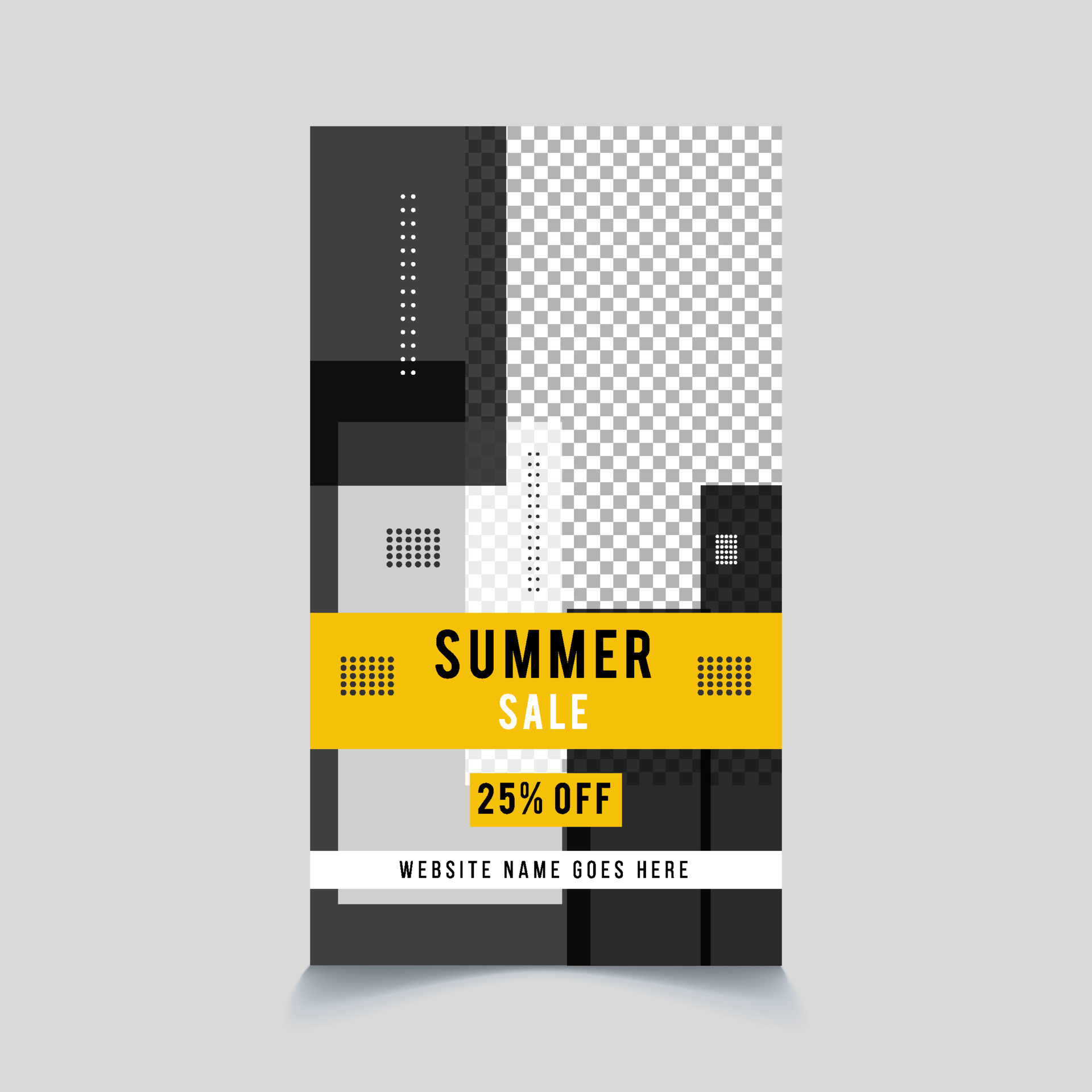 New Summer Collection Mega Sale Offers Promotional Eps Vector Social Media Story Design 20454700