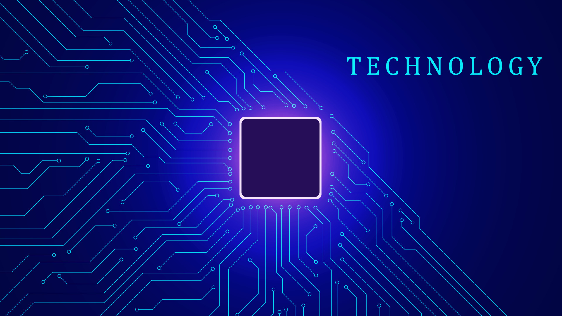 Electronic Circuit Board With Microchip Technology Network Connection