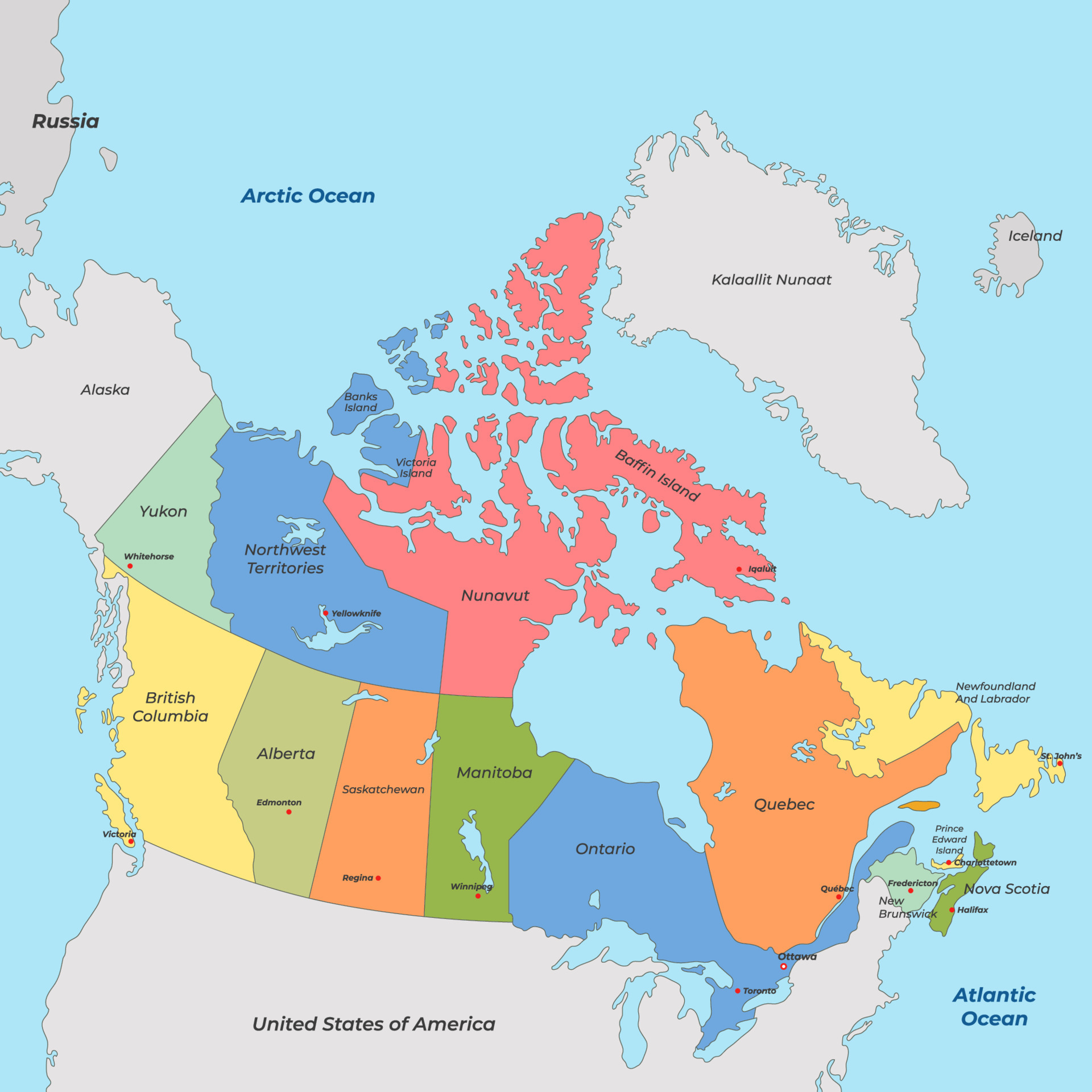 Canada Country Map 20460695 Vector Art At Vecteezy canada-country-map-20460695-vector-art-at-vecteezy