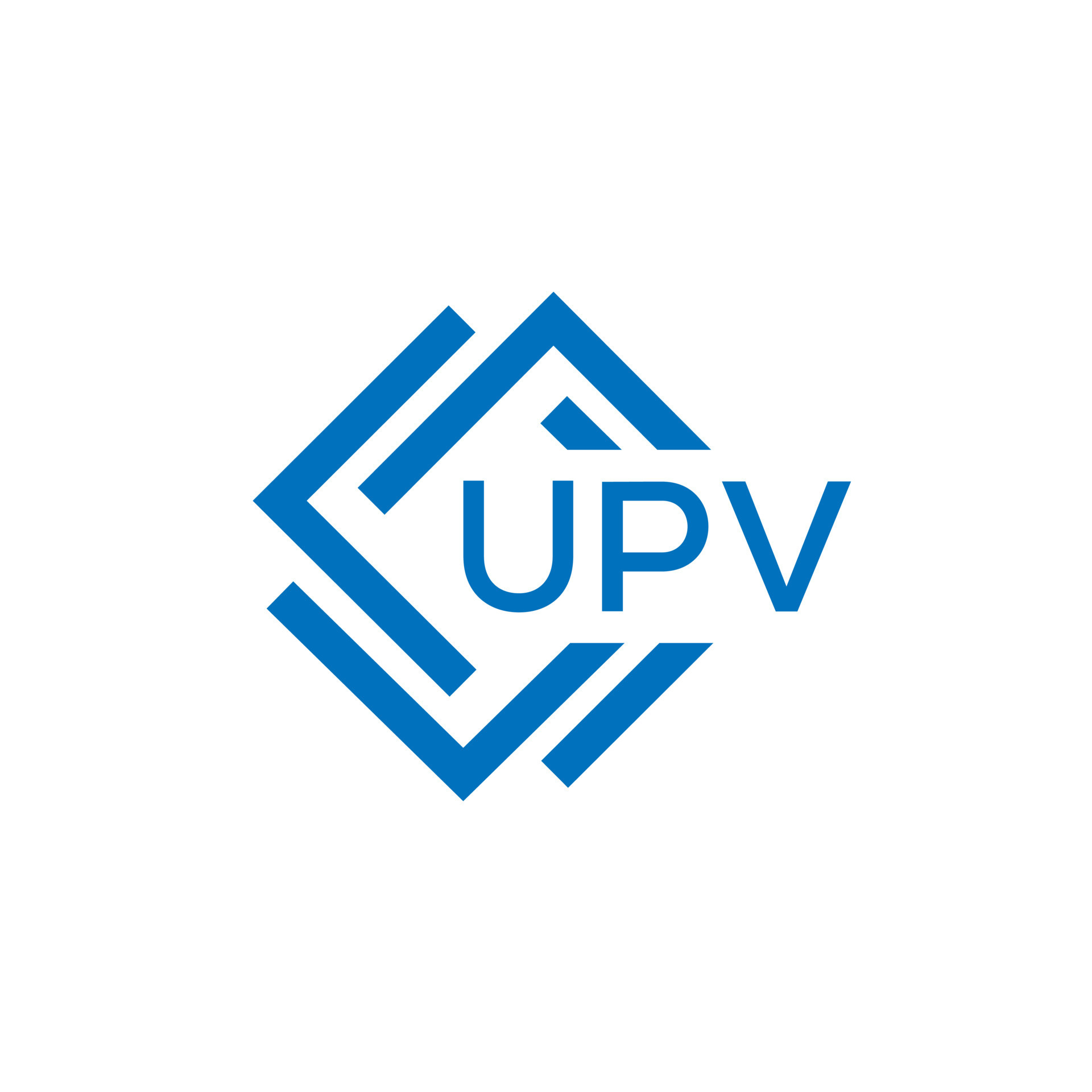 UPV technology letter logo design on white background. UPV creative ... UPV technology letter logo design on white background. UPV creative ...