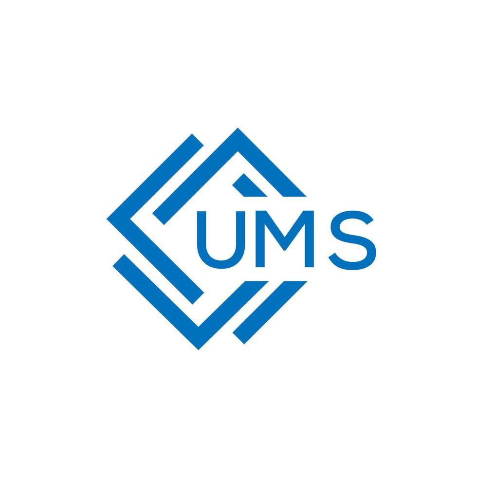 UMS technology letter logo design on white background. UMS creative ... UMS technology letter logo design on white background. UMS creative ...