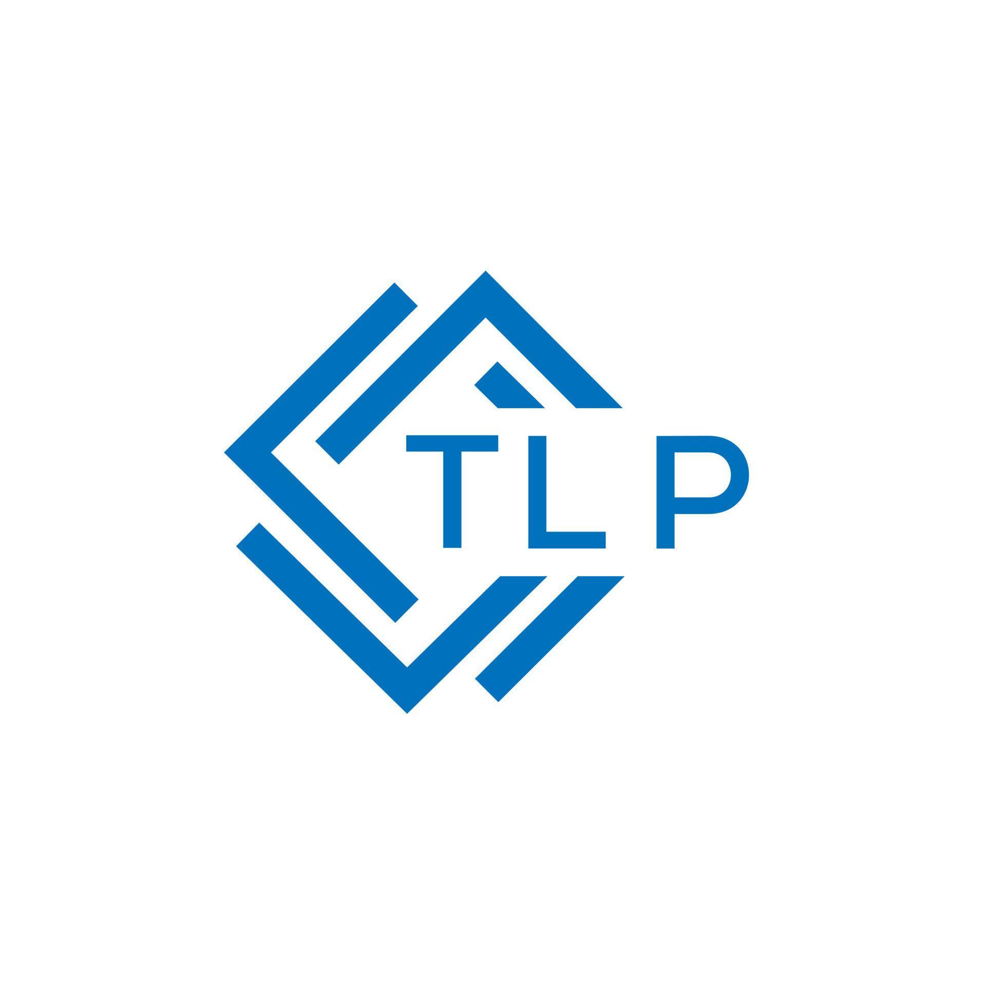 TLP technology letter logo design on white background. TLP creative initials technology letter ...