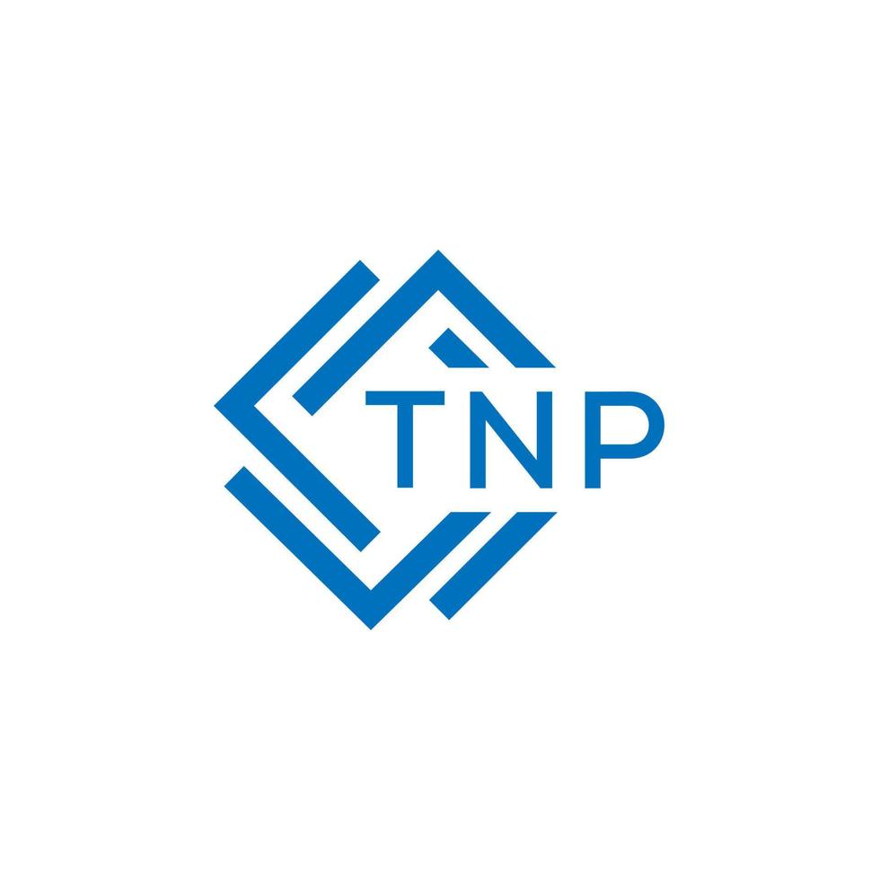 TNP technology letter logo design on white background. TNP creative initials technology letter ...