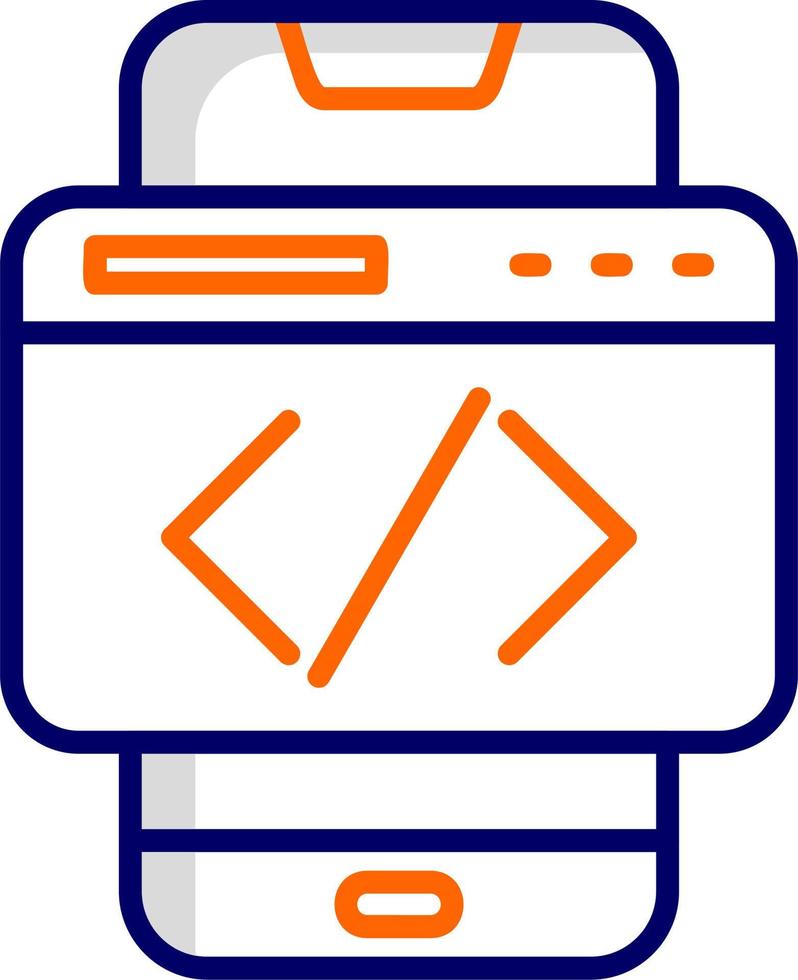 Smartphone Coding Vector Icon 20467523 Vector Art at Vecteezy