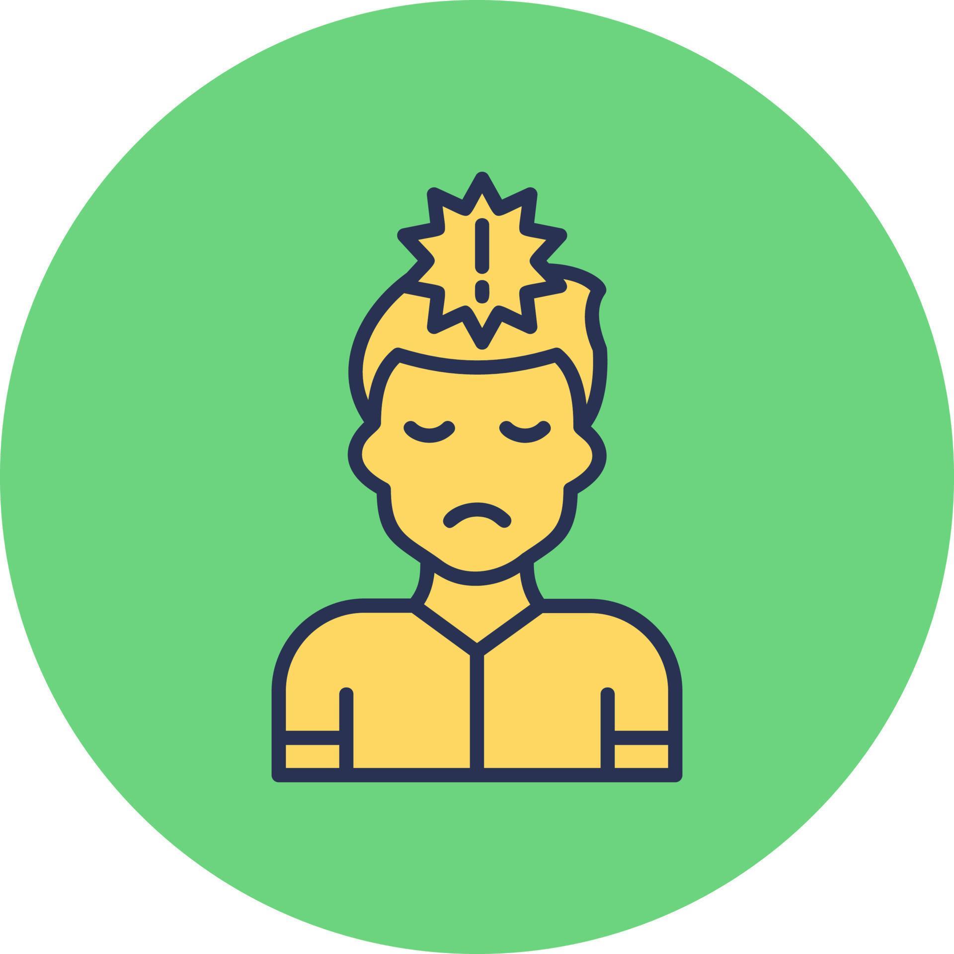 Panic Vector Icon 20470499 Vector Art at Vecteezy