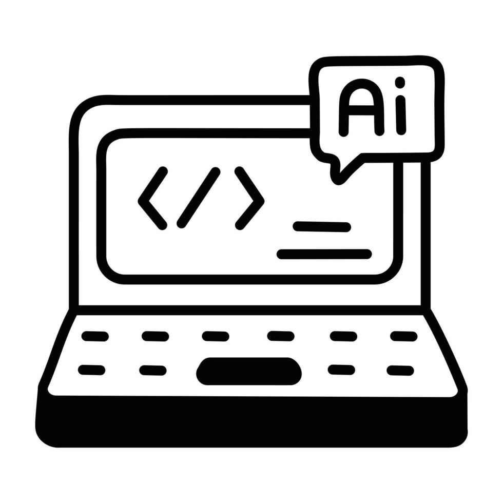 Trendy Ai Coding 20481874 Vector Art at Vecteezy