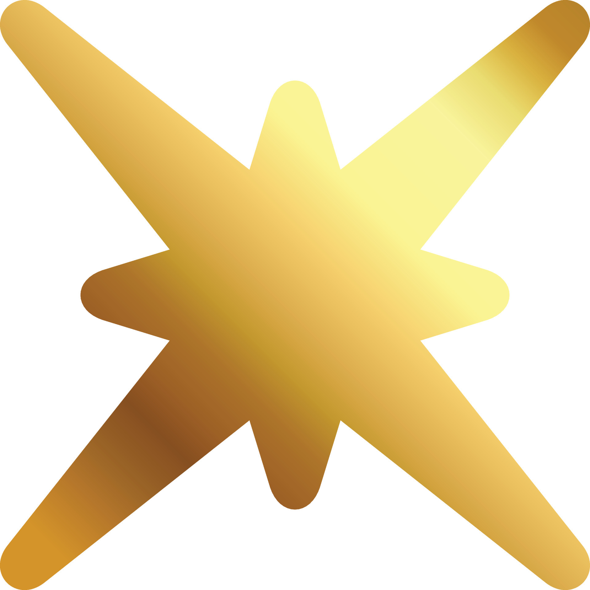 gold star with on transprent background 20483610 Vector Art at Vecteezy