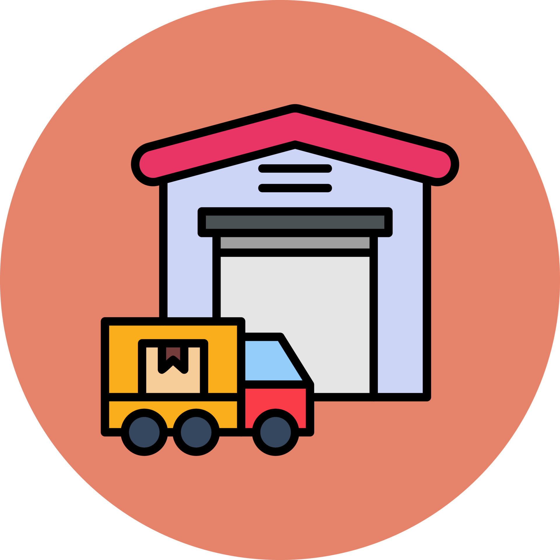 Distribution Center Vector Icon 20489316 Vector Art at Vecteezy Distribution Center Vector Icon 20489316 Vector Art at Vecteezy