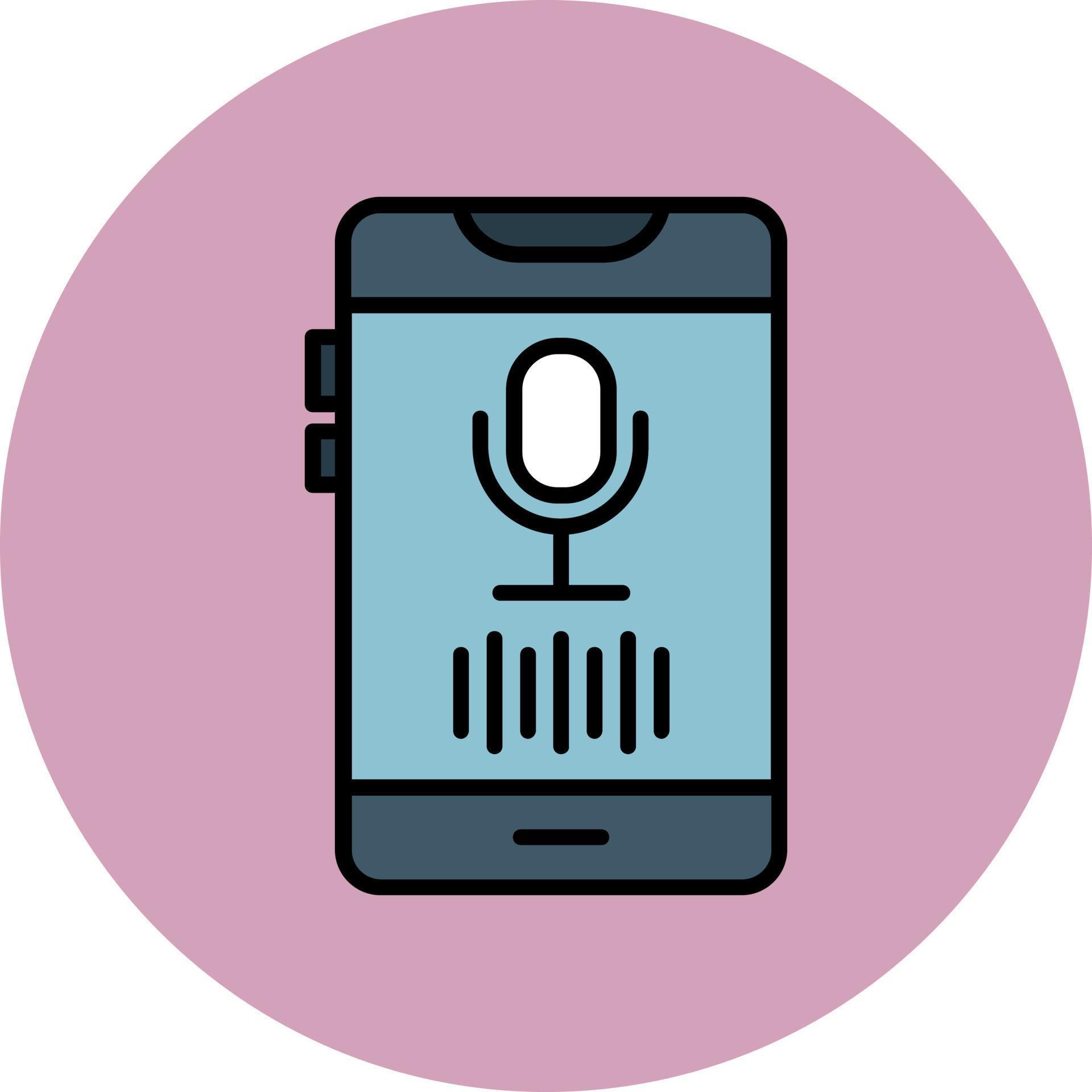 Voice Assistant Vector Icon 20489318 Vector Art At Vecteezy