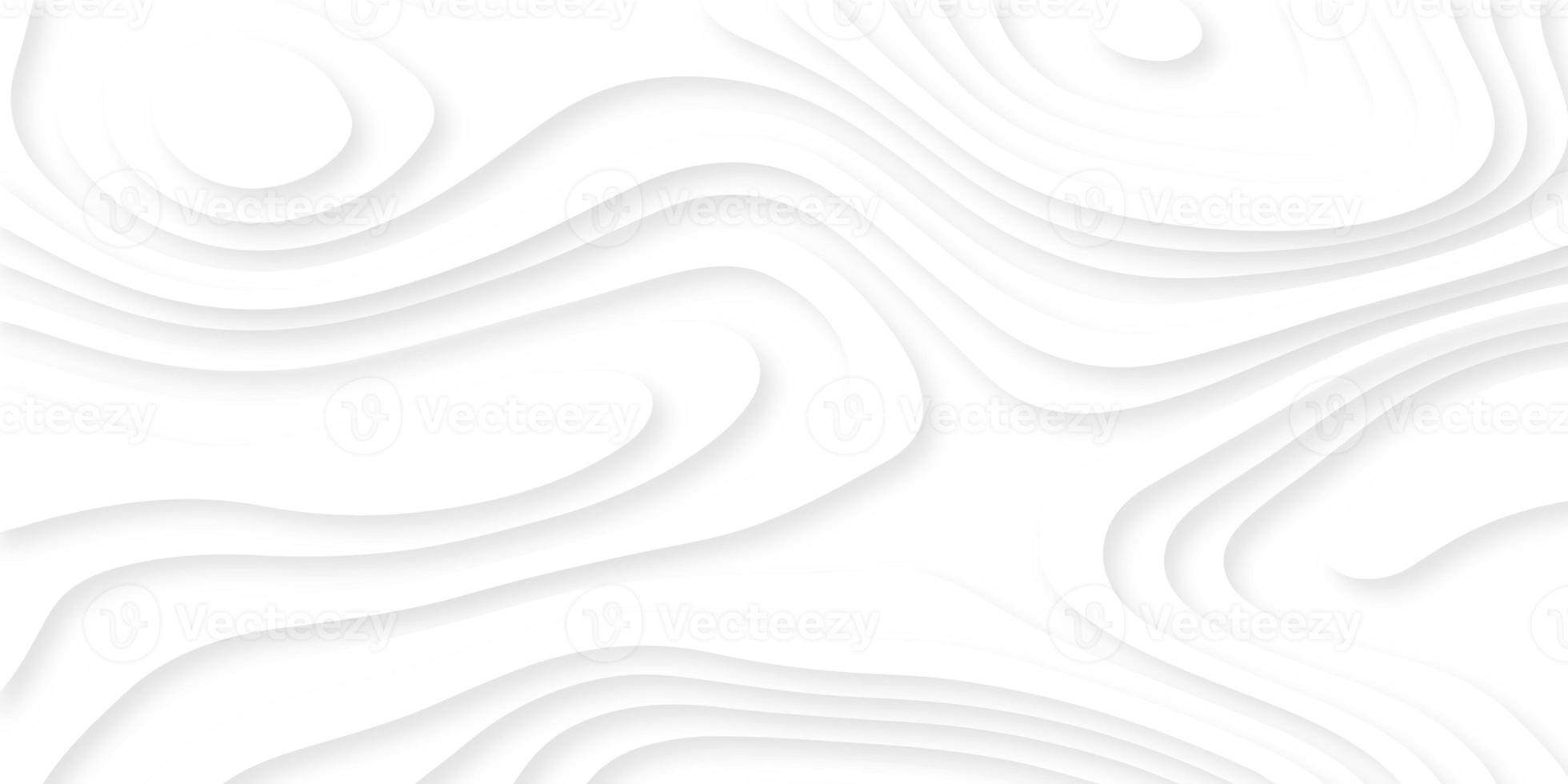 White Paper Cut White Background Abstract Realistic Papercut