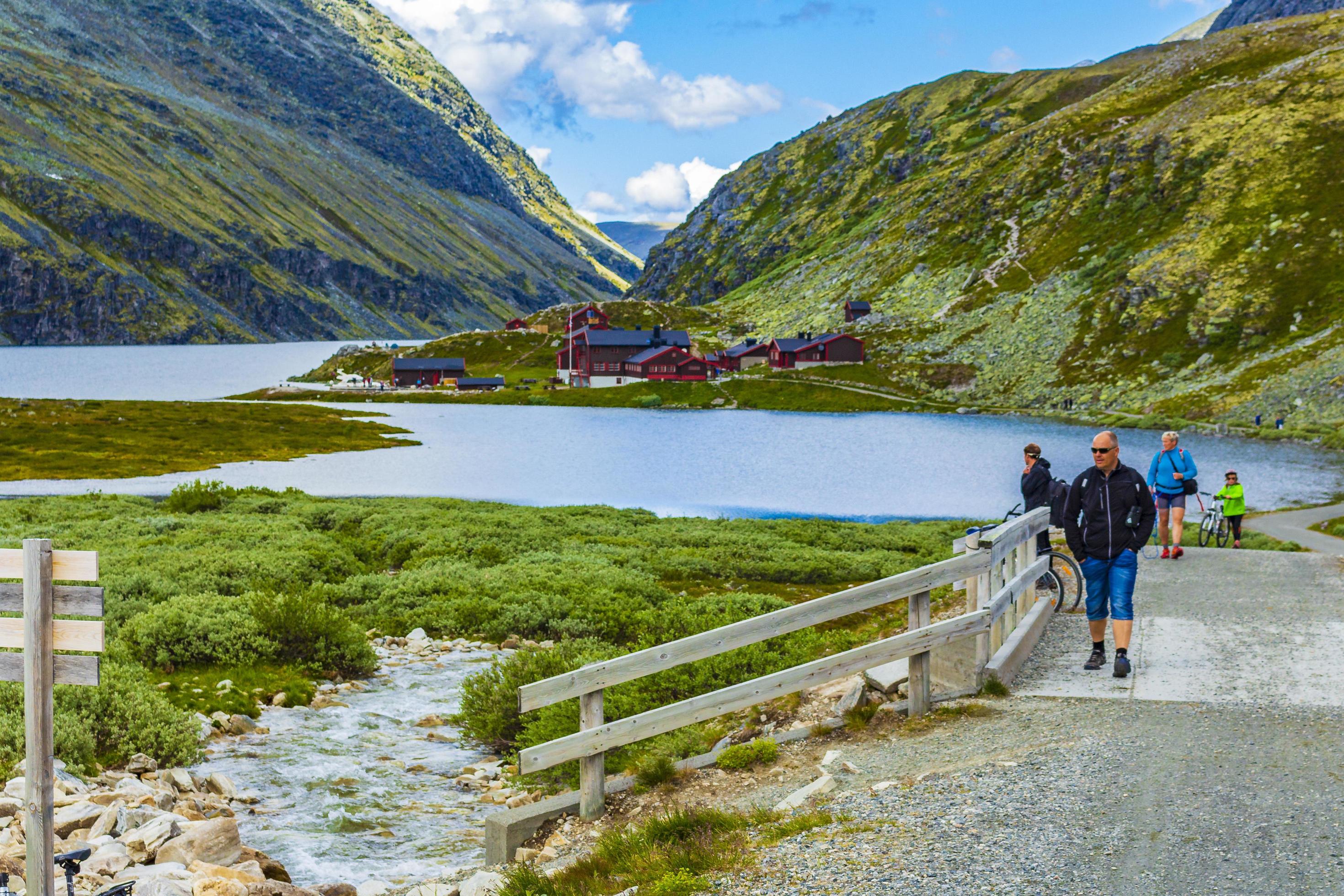 Dovre Innlandet Norway 2015 Beautiful mountain and landscape nature panorama Rondane National ...