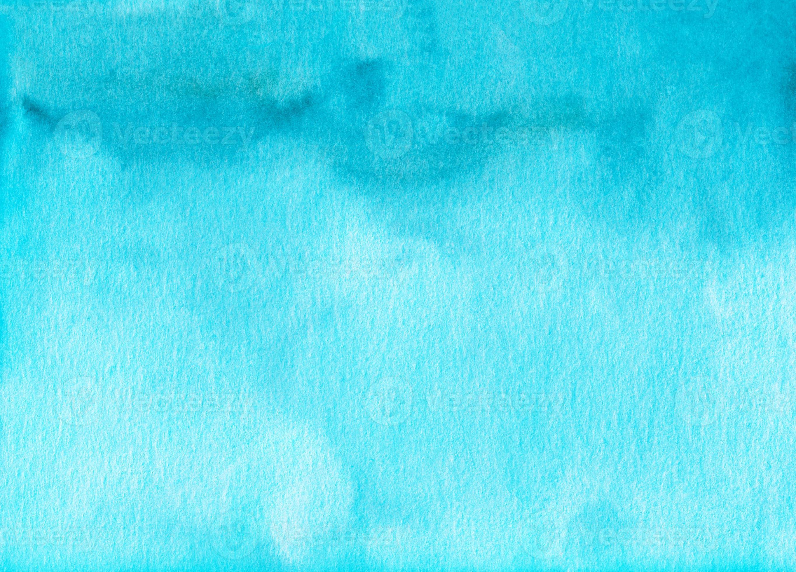Watercolor turquoise gradient background texture. Aquarelle abstract ... Watercolor turquoise gradient background texture. Aquarelle abstract ...