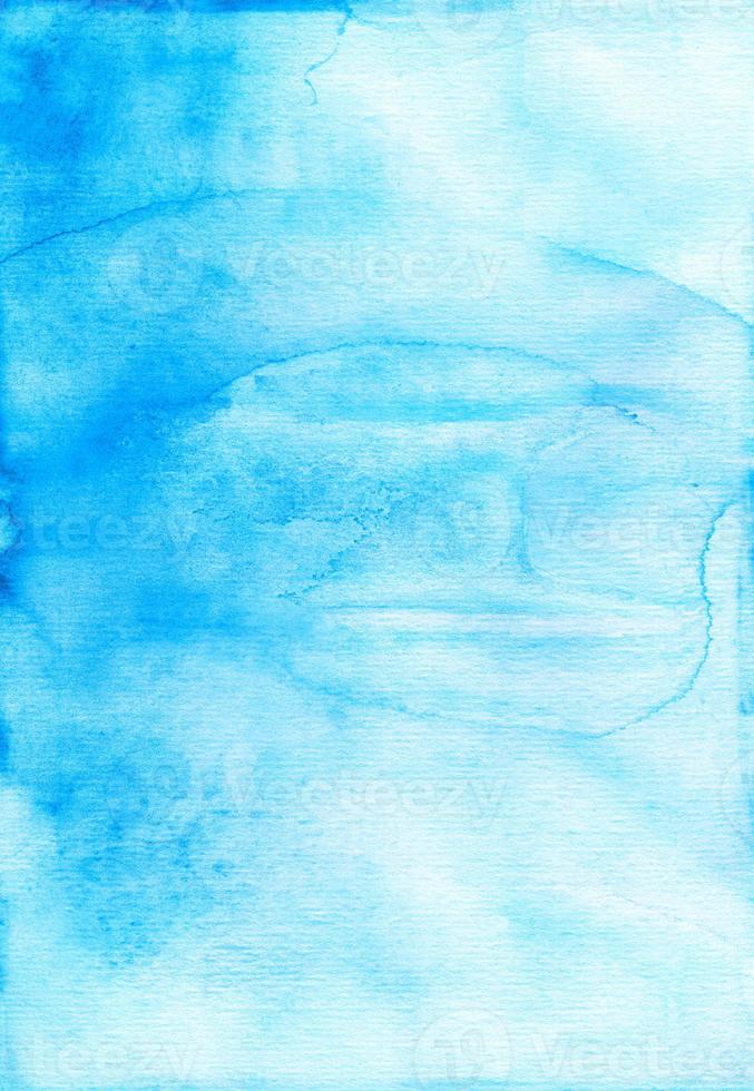 Watercolor Old Light Blue And White Gradient Background Texture Pastel