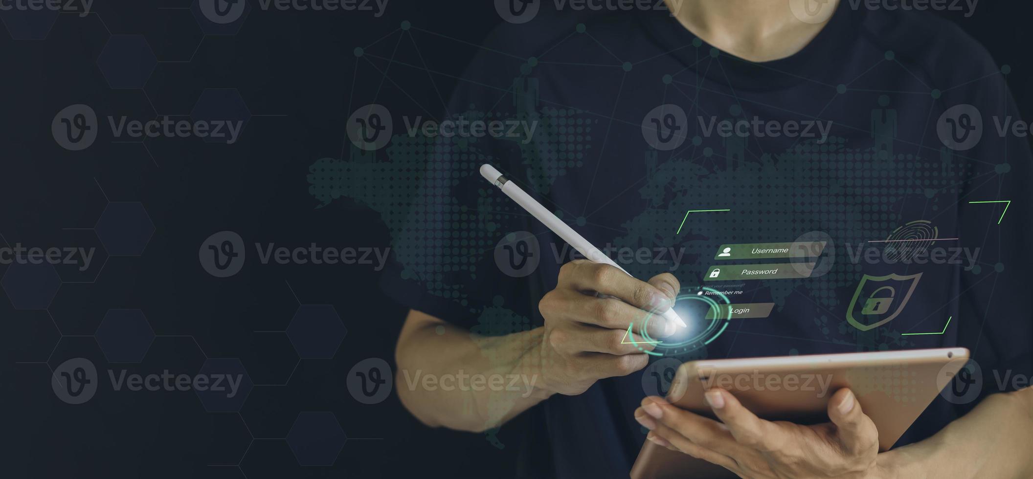 Protecting Personal Information By Fingerprint Scanning Online