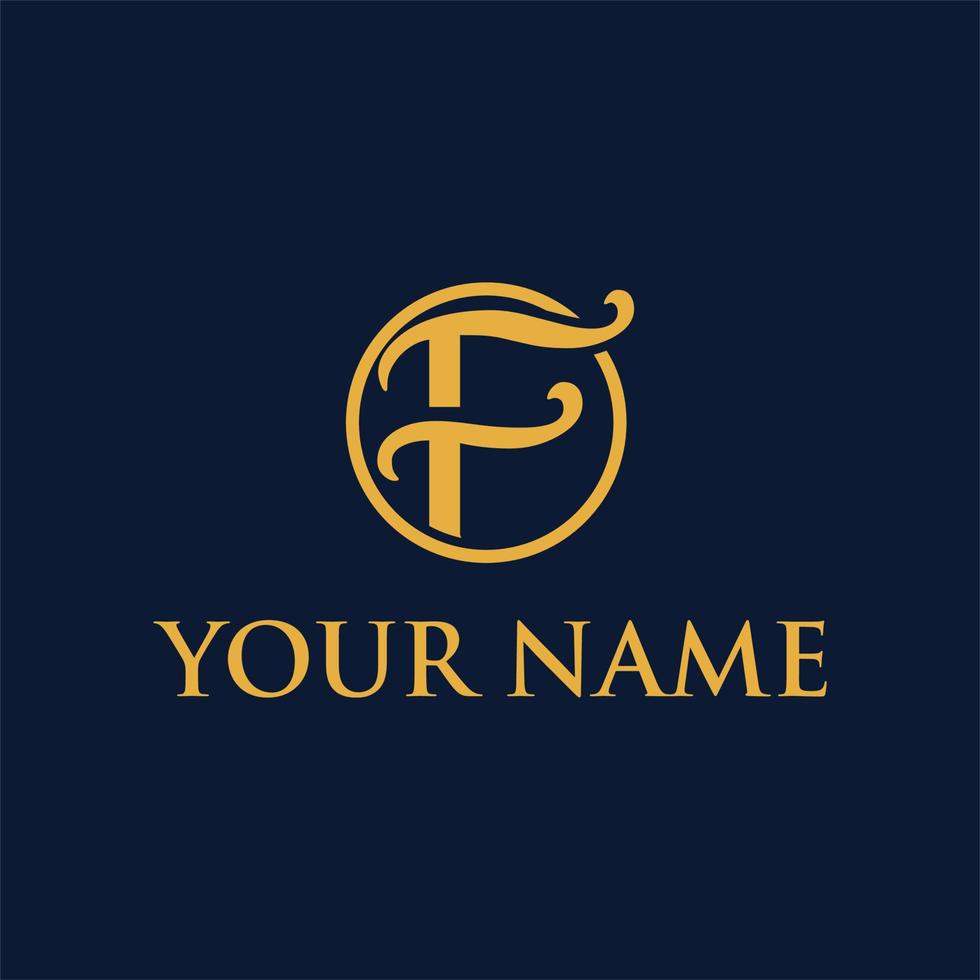 Letter F Monogram Luxury Creative Logo Design 20504373 Vector Art At letter-f-monogram-luxury-creative-logo-design-20504373-vector-art-at