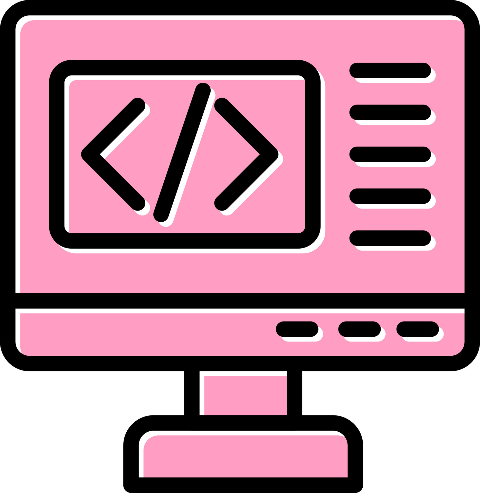 Backend Vector Icon 20505609 Vector Art at Vecteezy