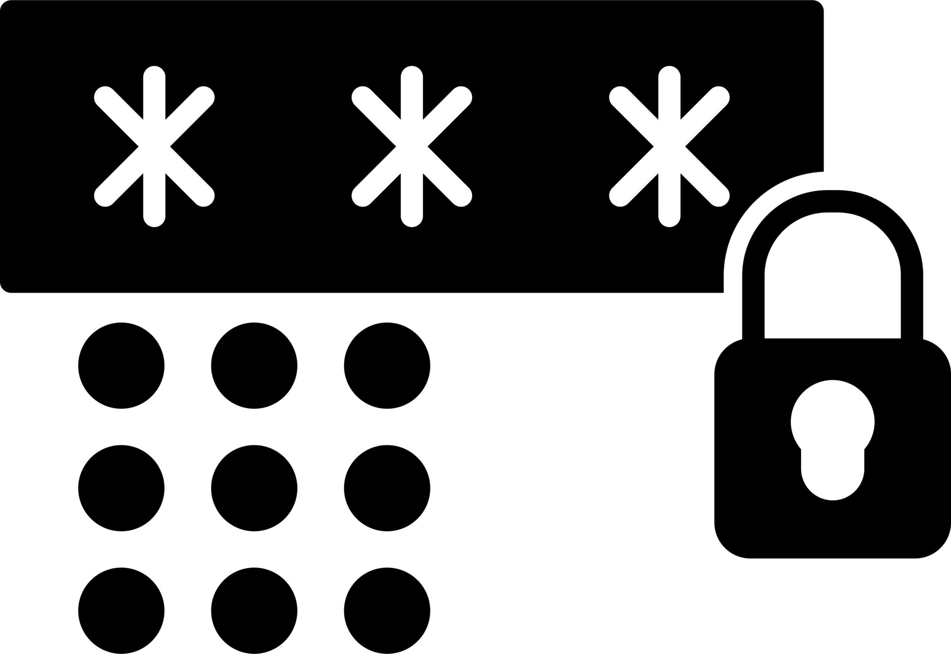 Passcode Vector Icon 20505732 Vector Art at Vecteezy