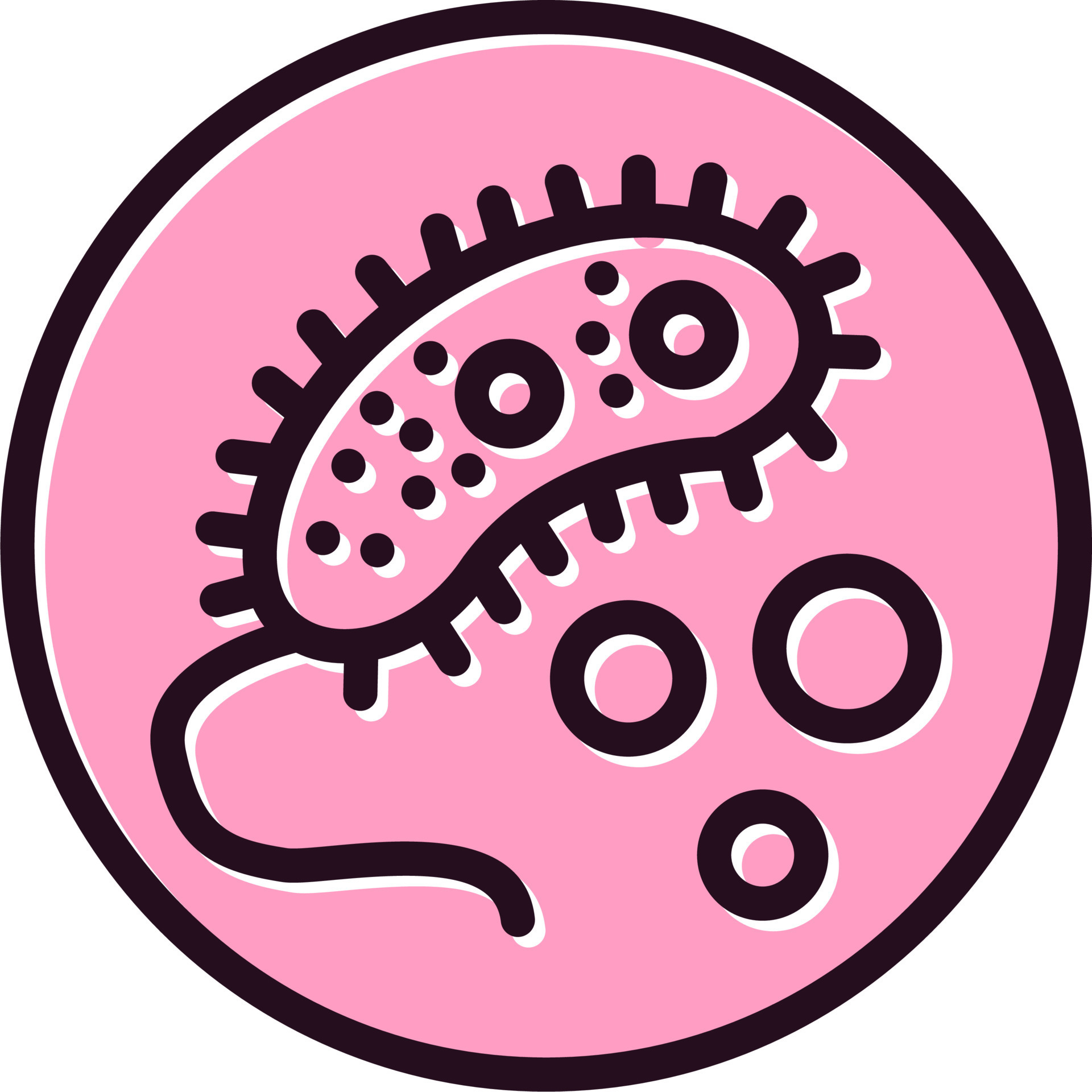 Bacteria Vector Icon 20505812 Vector Art at Vecteezy Bacteria Vector Icon 20505812 Vector Art at Vecteezy