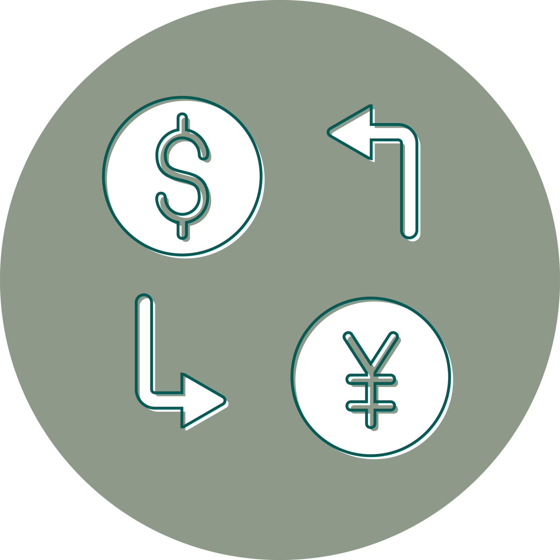 Conversion Vector Icon 20508521 Vector Art at Vecteezy