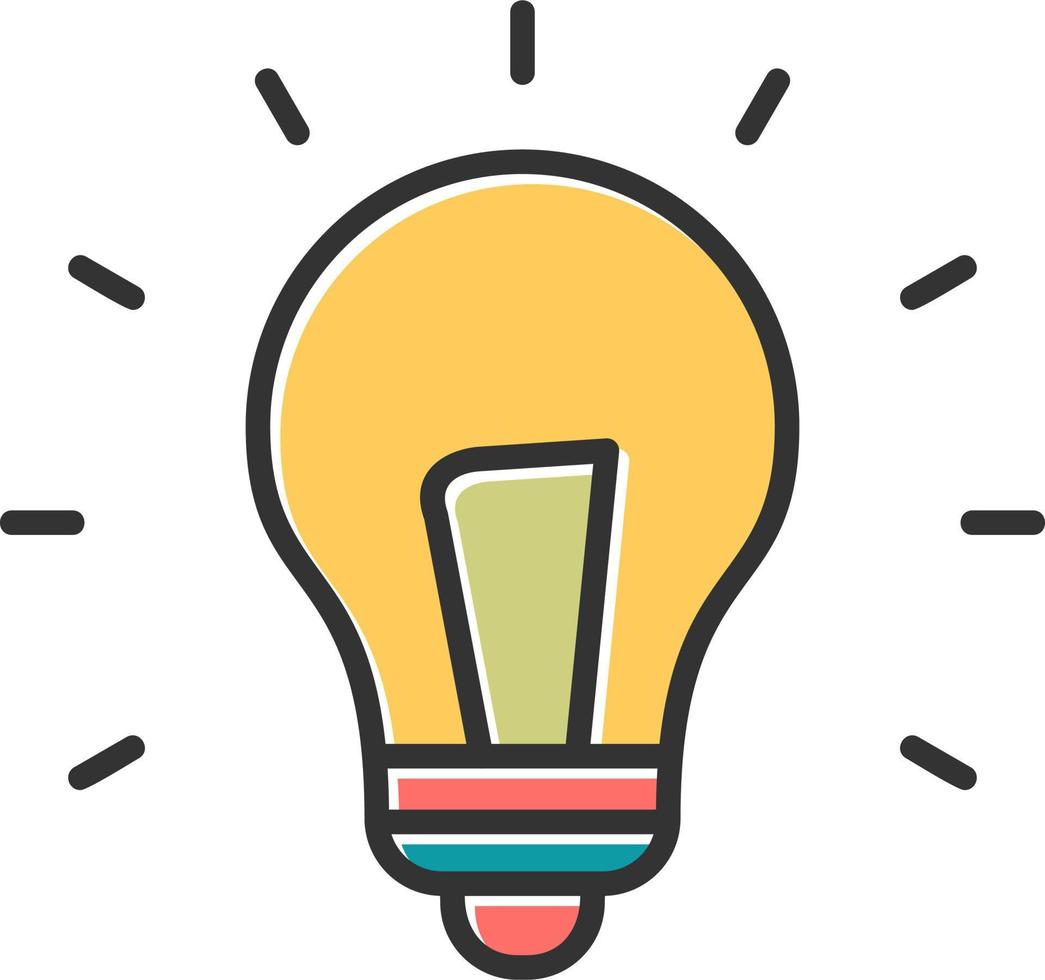 Idea Bulb Vector Icon 20510261 Vector Art at Vecteezy
