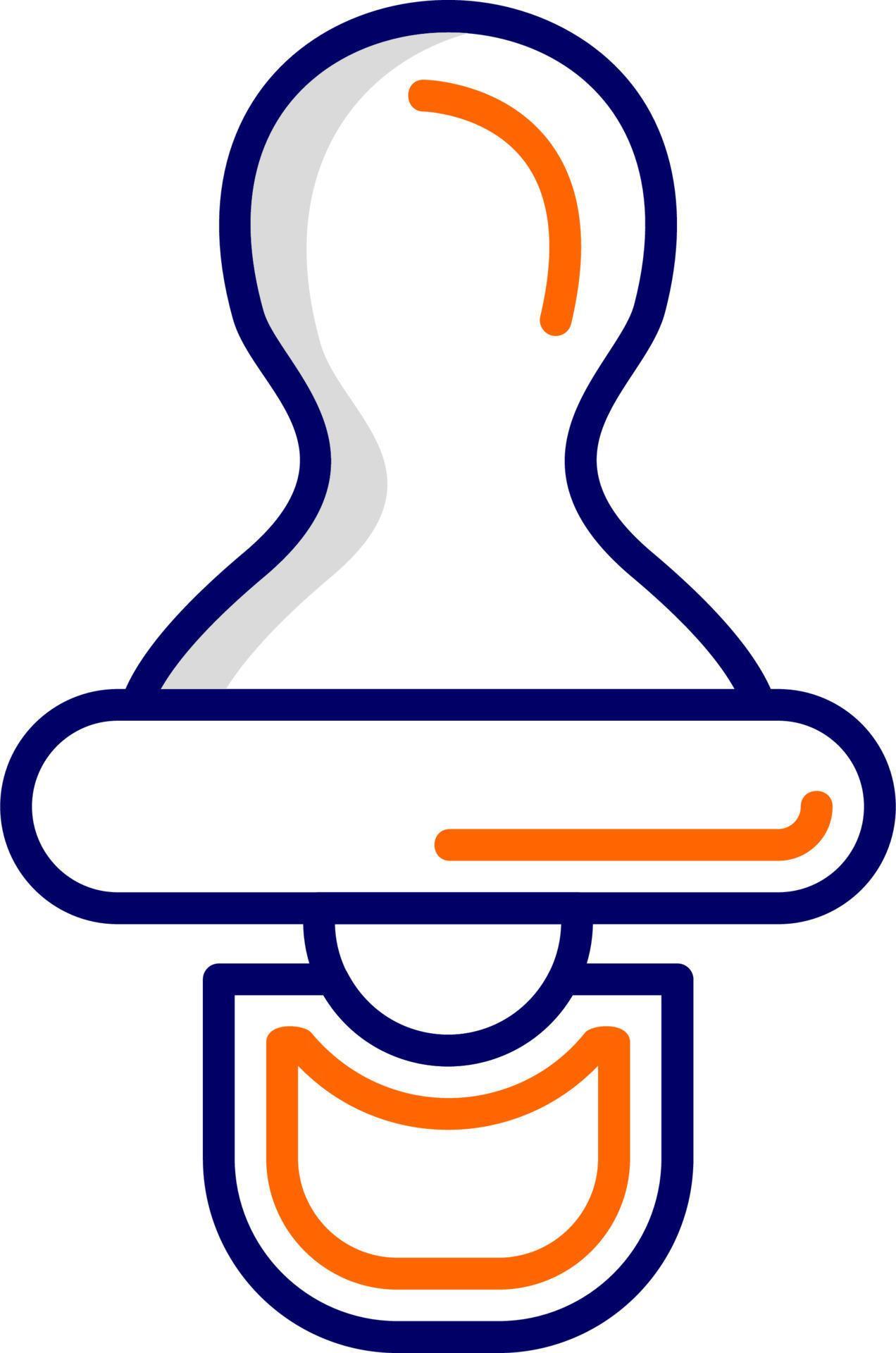 Pacifier Vector Icon 20517820 Vector Art at Vecteezy