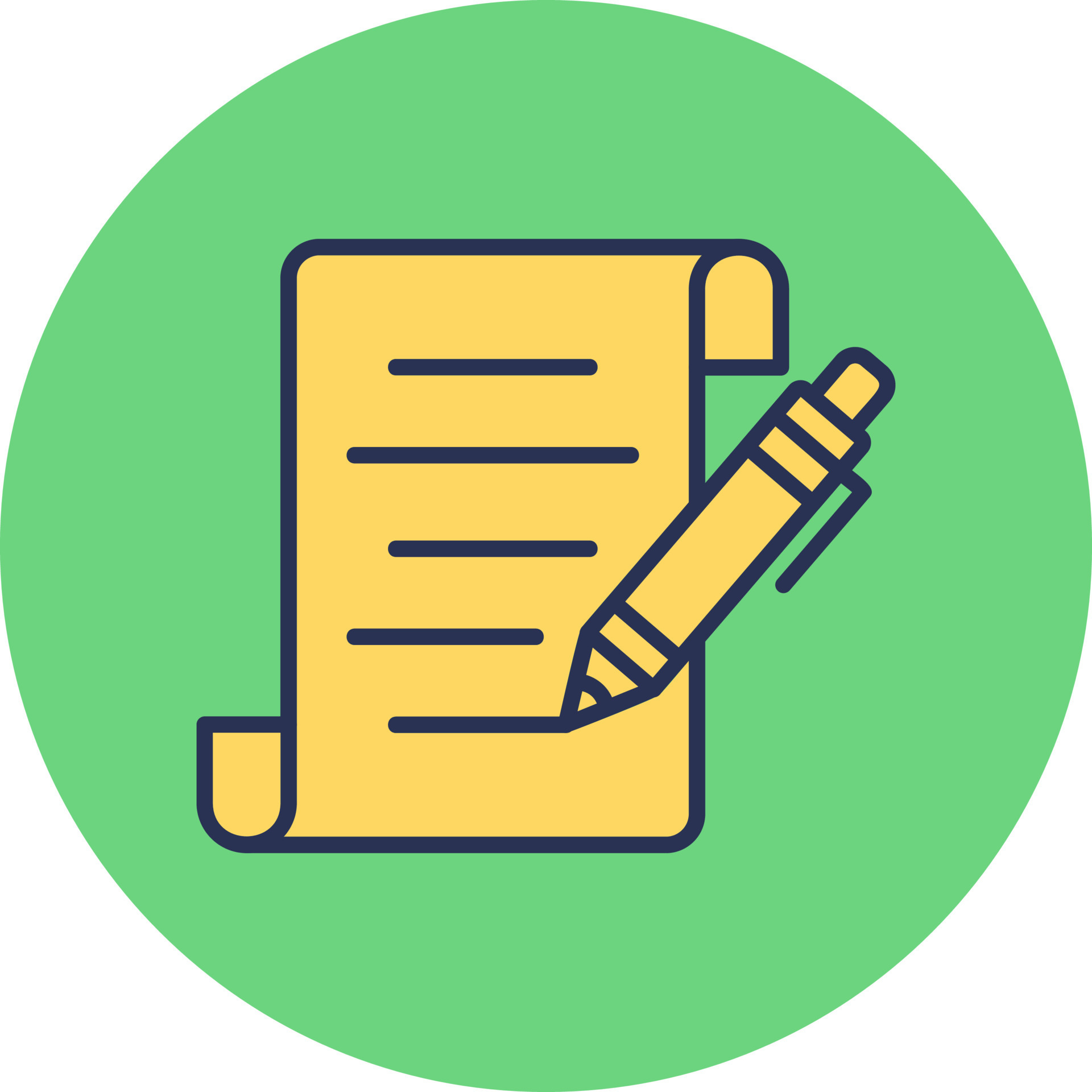 escribir icono vectorial 20521222 Vector en Vecteezy