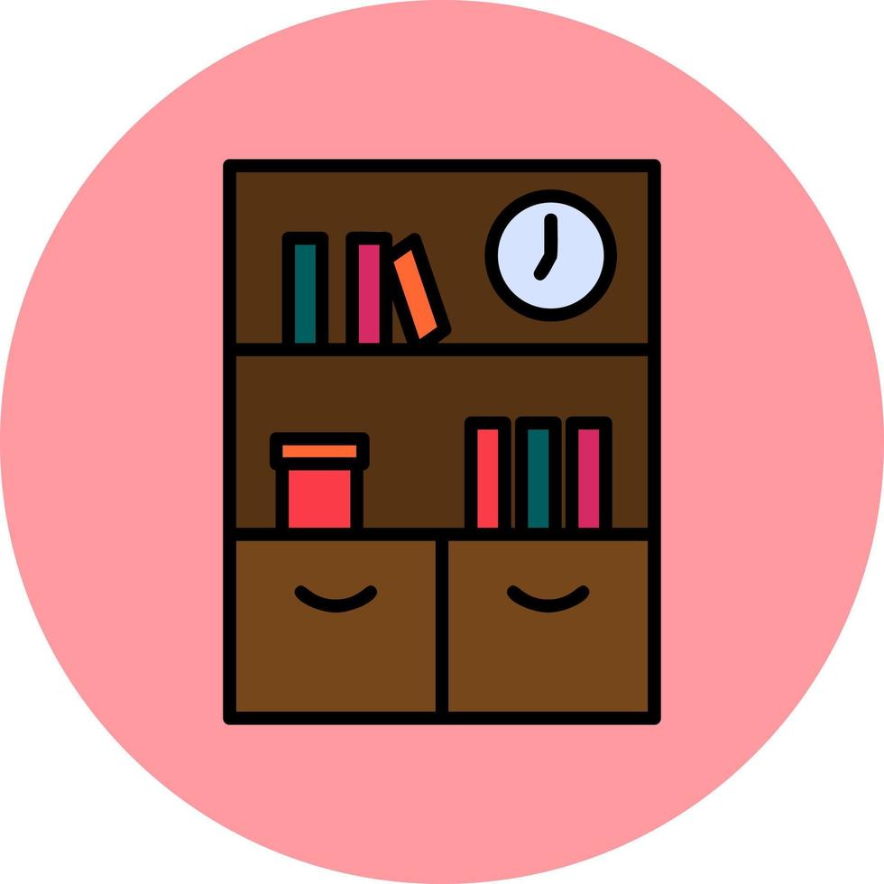 Bookshelf Vector Icon 20521389 Vector Art at Vecteezy Bookshelf Vector Icon 20521389 Vector Art at Vecteezy
