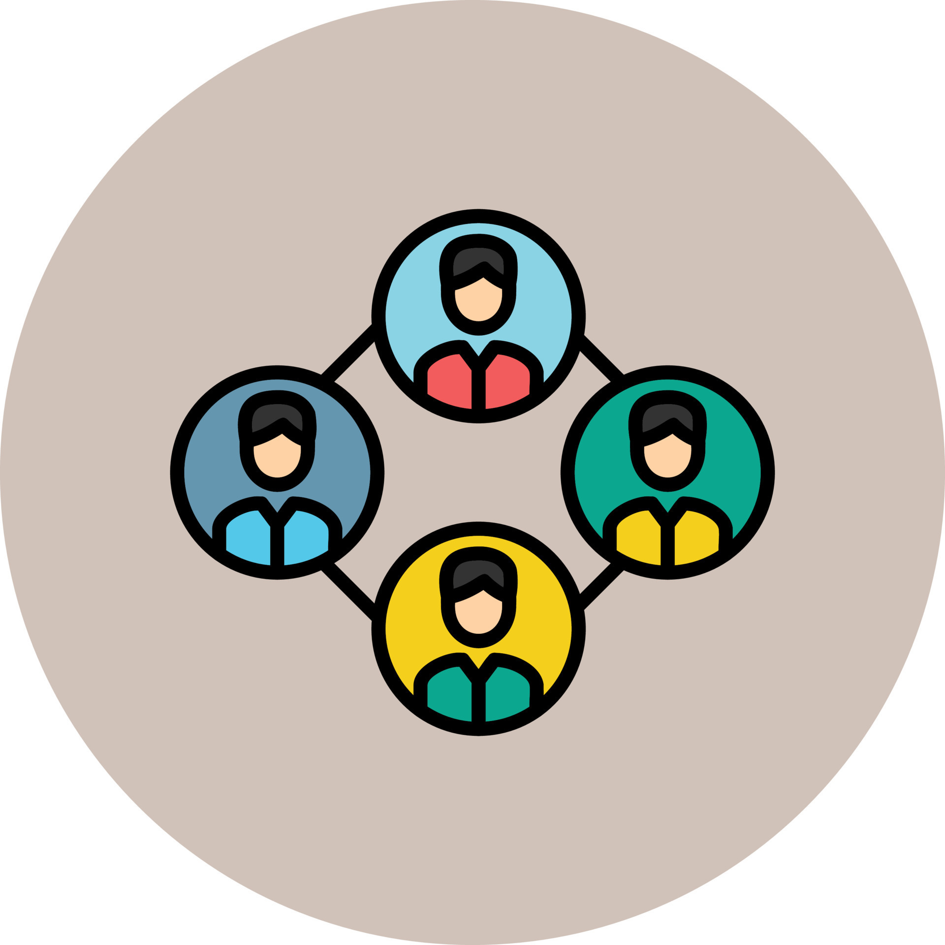 Community Vector Icon 20523920 Vector Art at Vecteezy