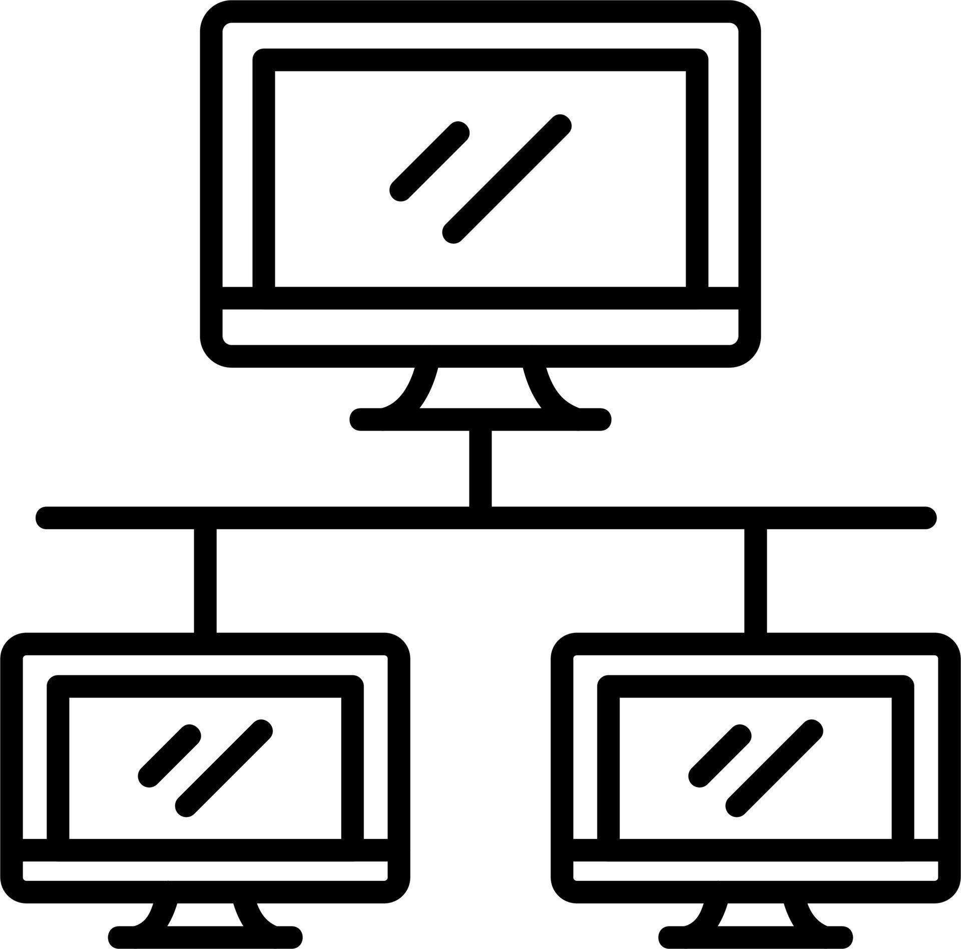 Computer Networks Vector Icon 20524750 Vector Art at Vecteezy
