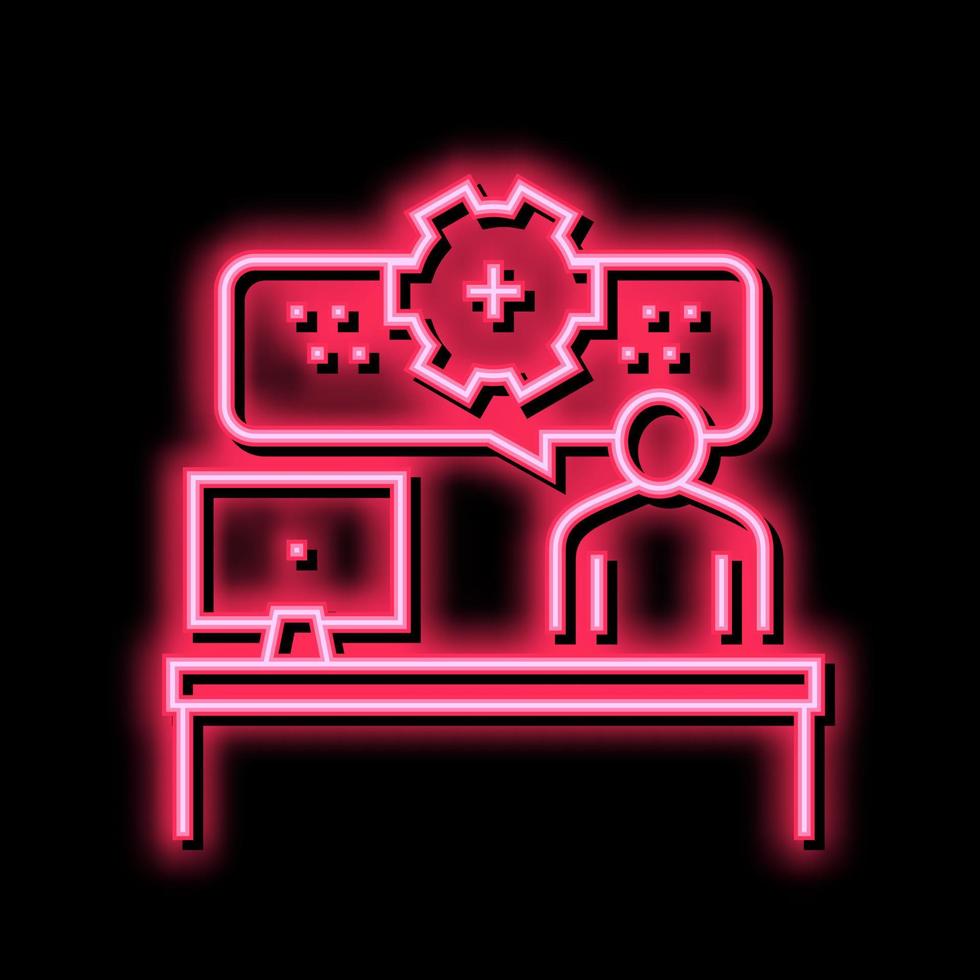 employee working process color icon vector illustration 20526091 Vector ...