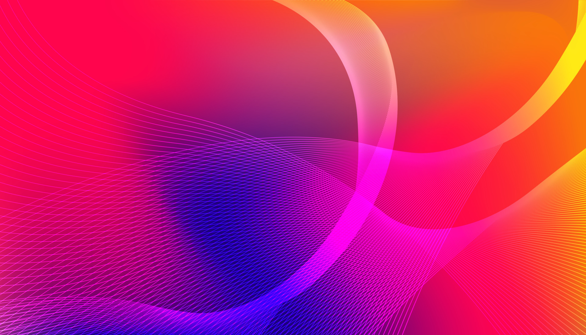 Gradient Color Background With Abstract Lines Style Banner Design Background Template Vector