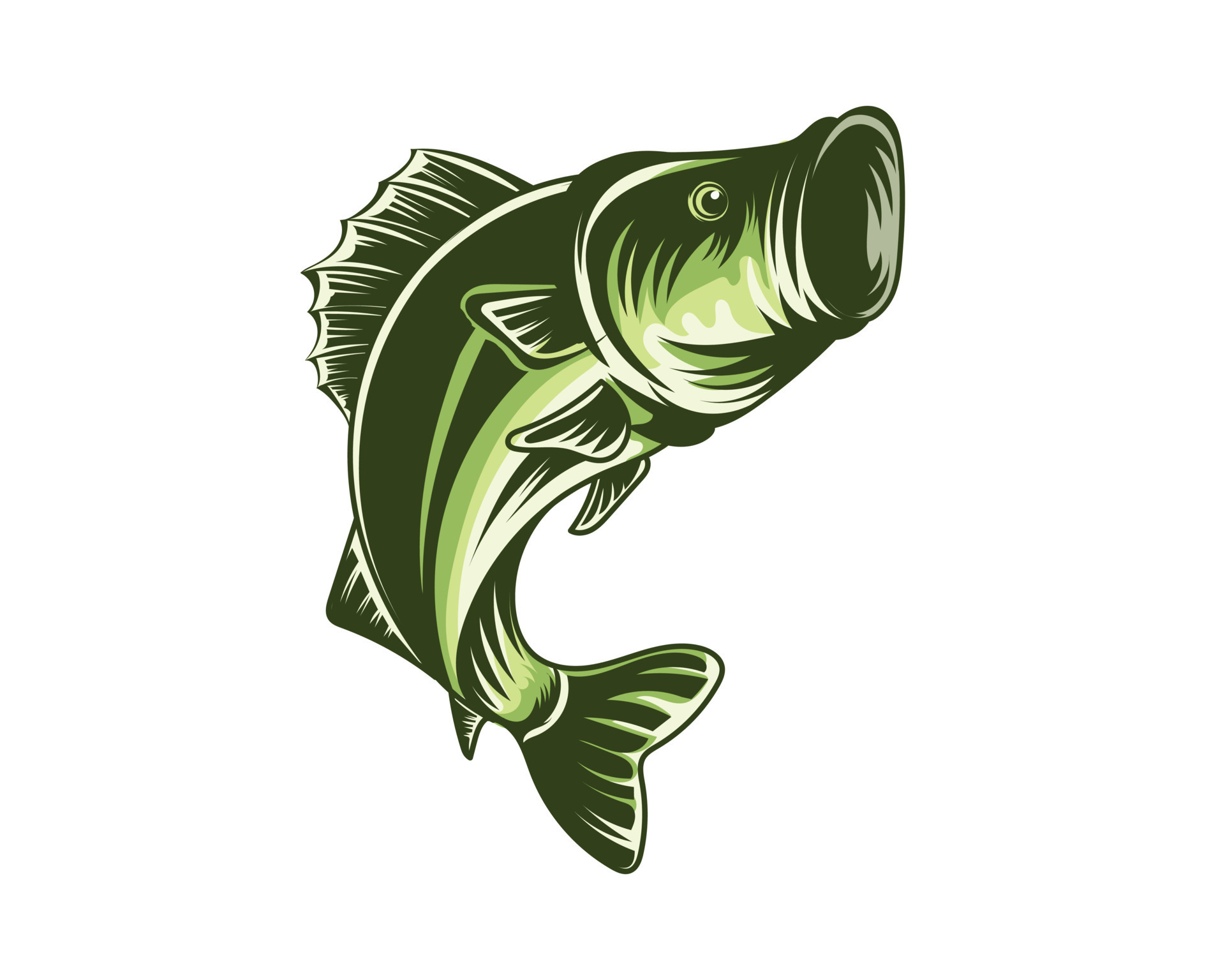 Fish vector illustration for print items and t-shirt 20530086 Vector ...