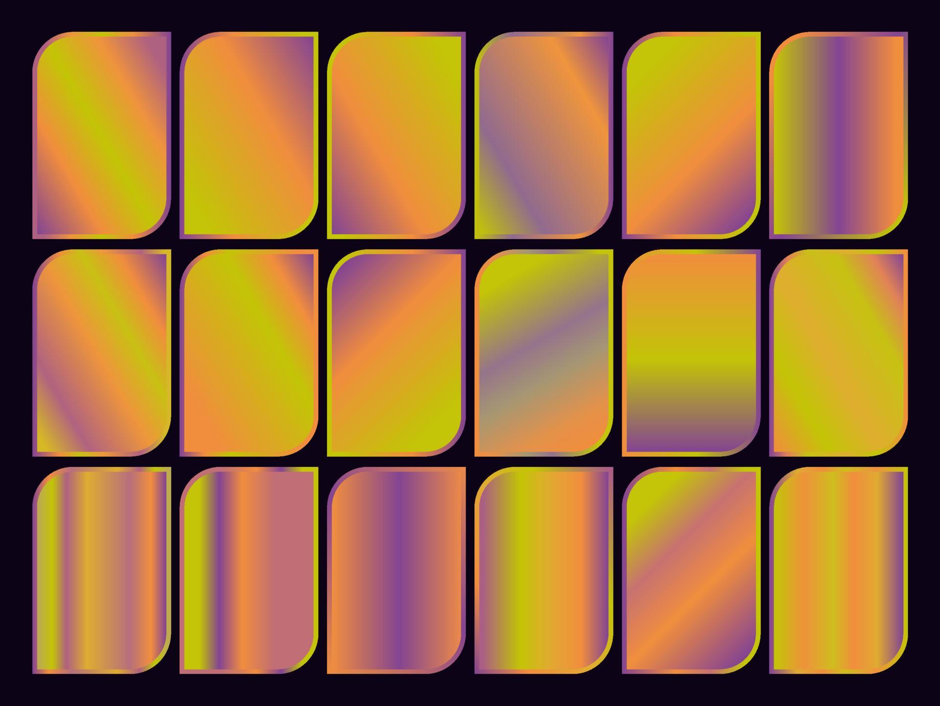 Gradient Set Color Combination Gradient Swatches Gradient Set Gradient Template Gradient