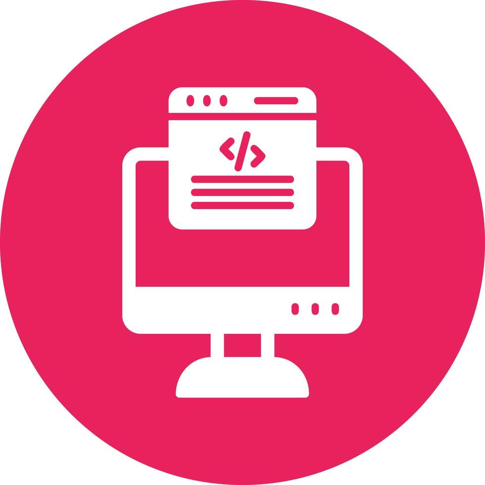 Web Programming Vector Icon 20530799 Vector Art at Vecteezy